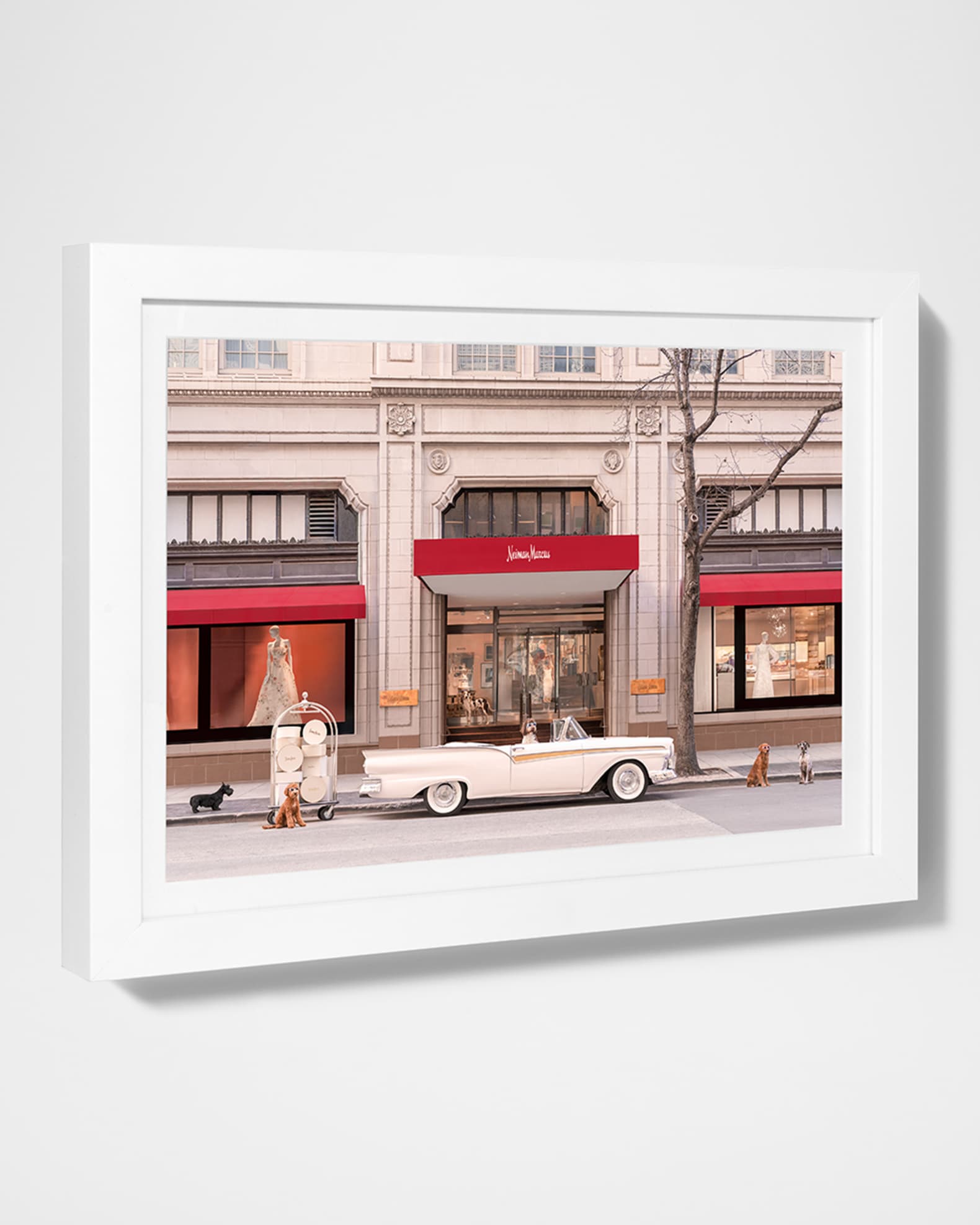 Gray Malin "The Arrival, Neiman Marcus, Downtown Dallas" Framed Fine ...