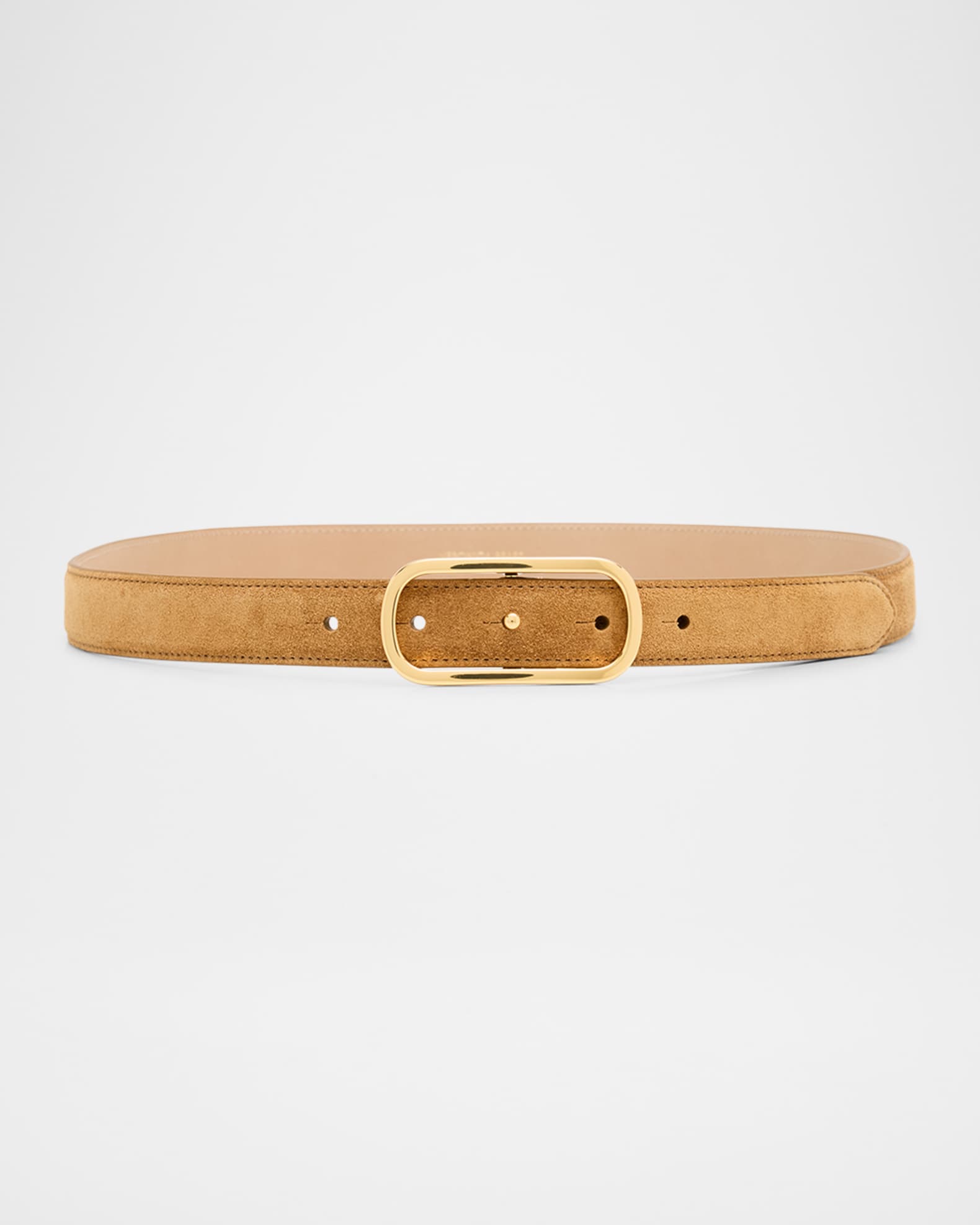 Veronica Beard Loop Suede Belt | Neiman Marcus