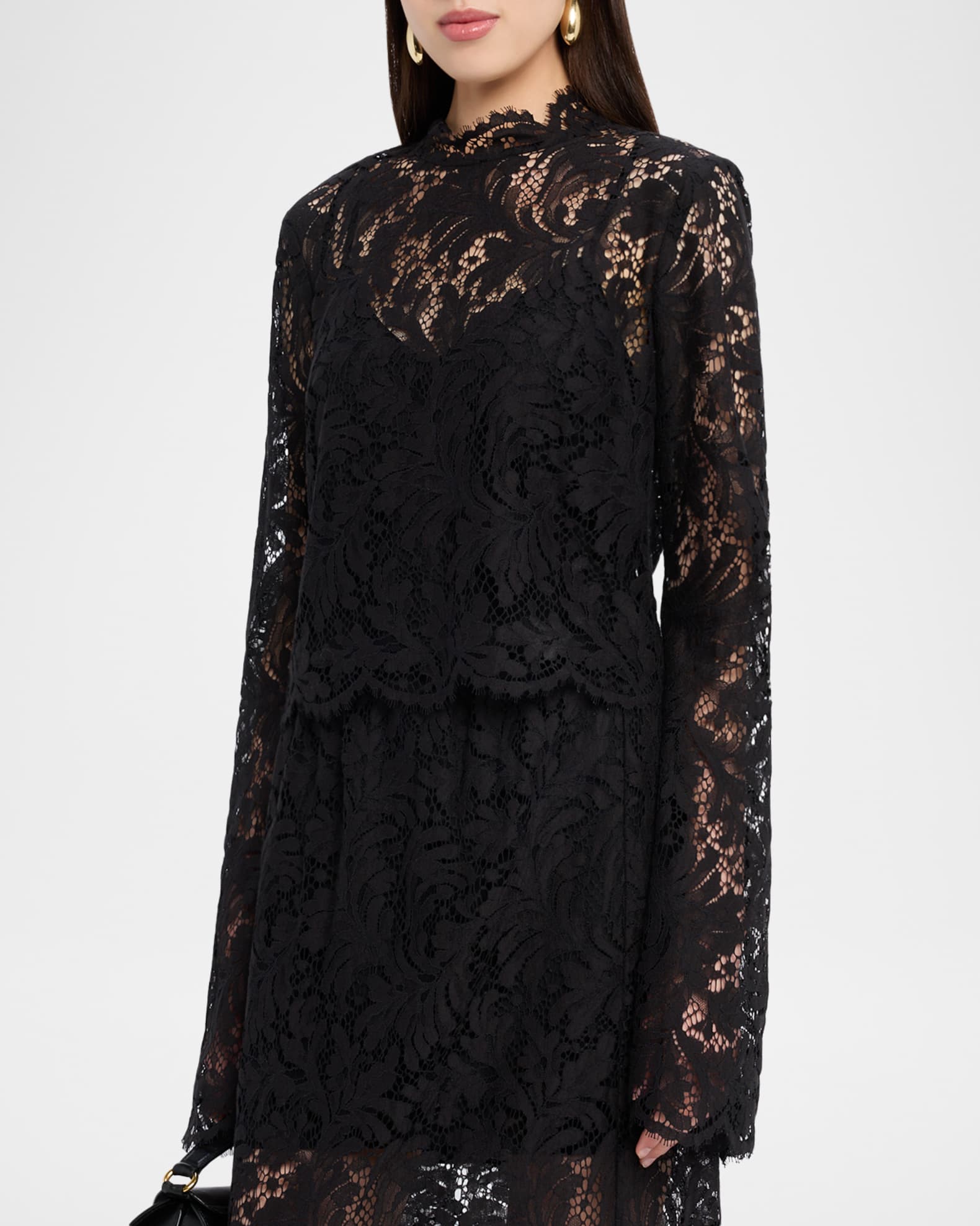 A.L.C. Margot Lace Top | Neiman Marcus