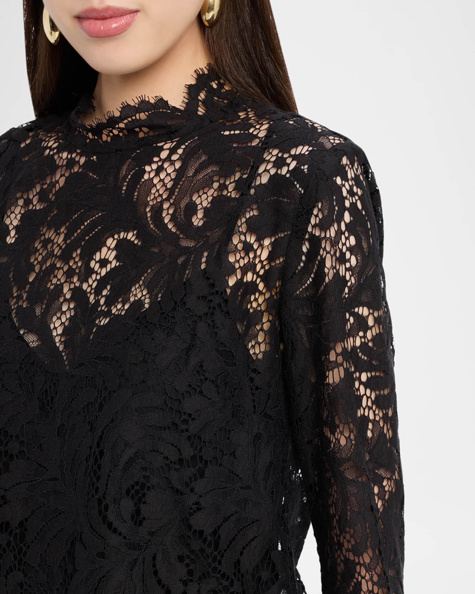 A.L.C. Margot Lace Top | Neiman Marcus