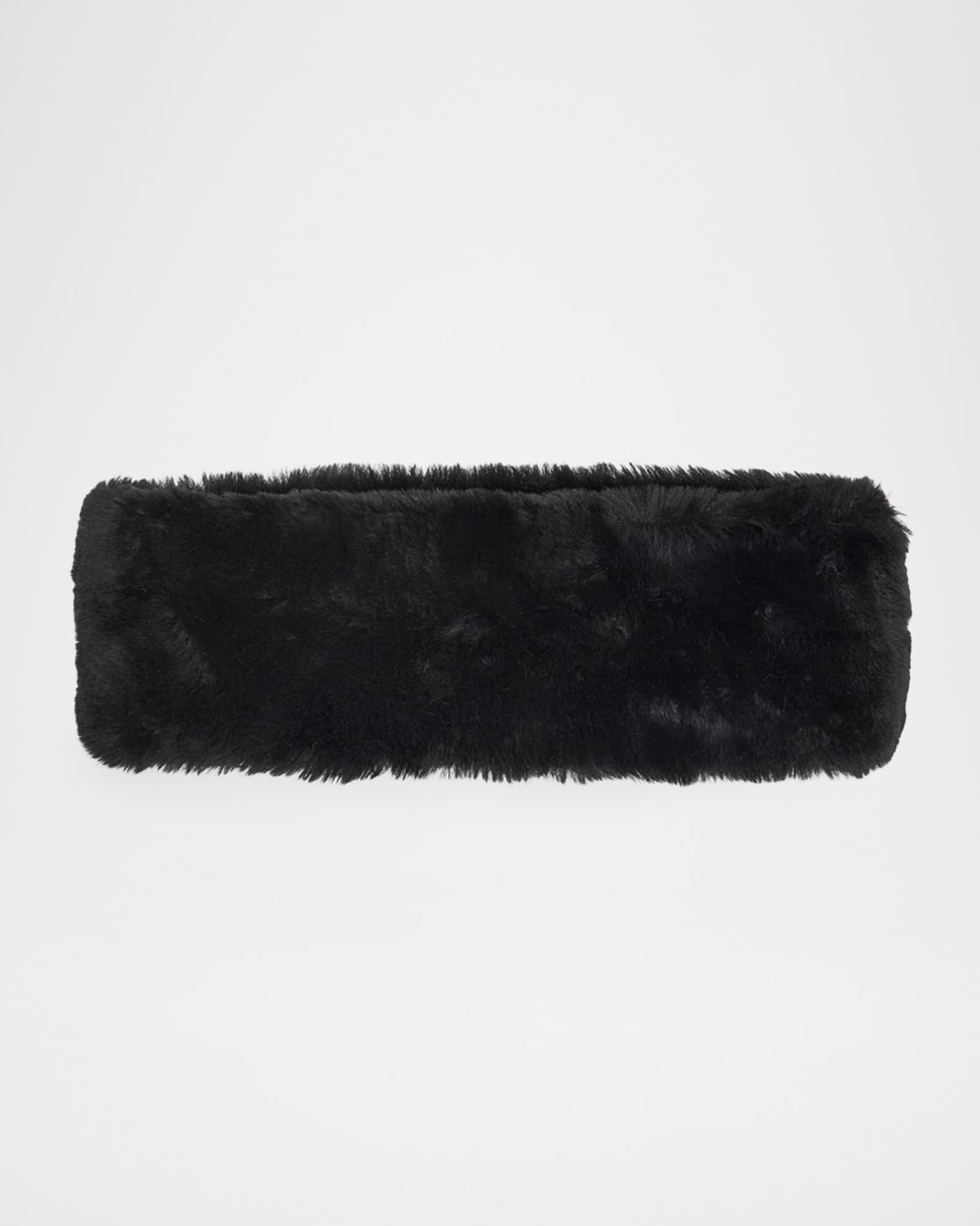Toteme Shearling Headband | Neiman Marcus