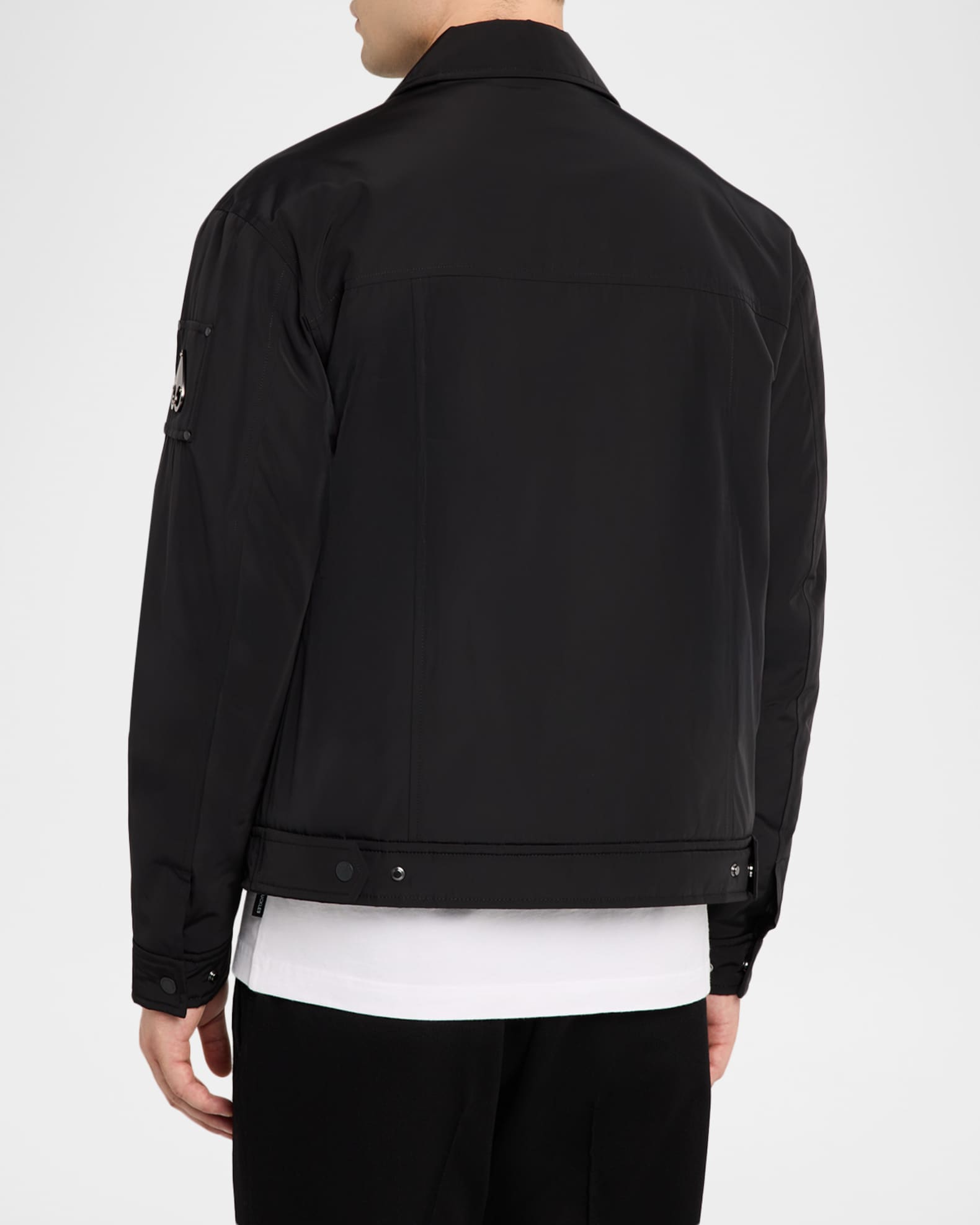 Moose Knuckles Men's Jacques Bunny Shirt Jacket | Neiman Marcus