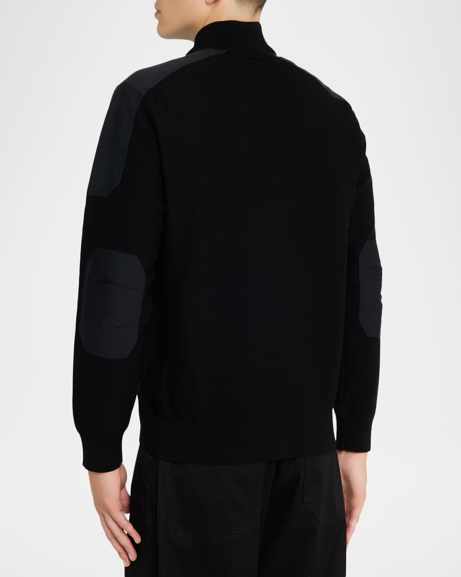 Moose Knuckles Men's Elowan Full-Zip Sweater | Neiman Marcus