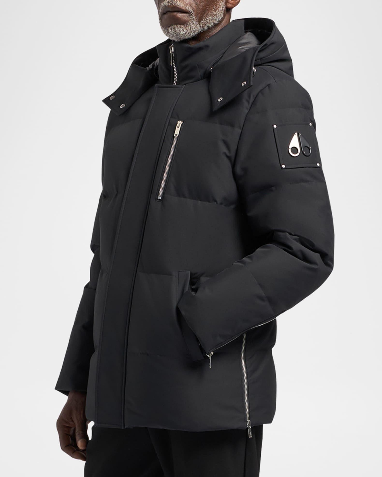 Moose Knuckles Men's Cloud 3Q Quilted Down Jacket | Neiman Marcus