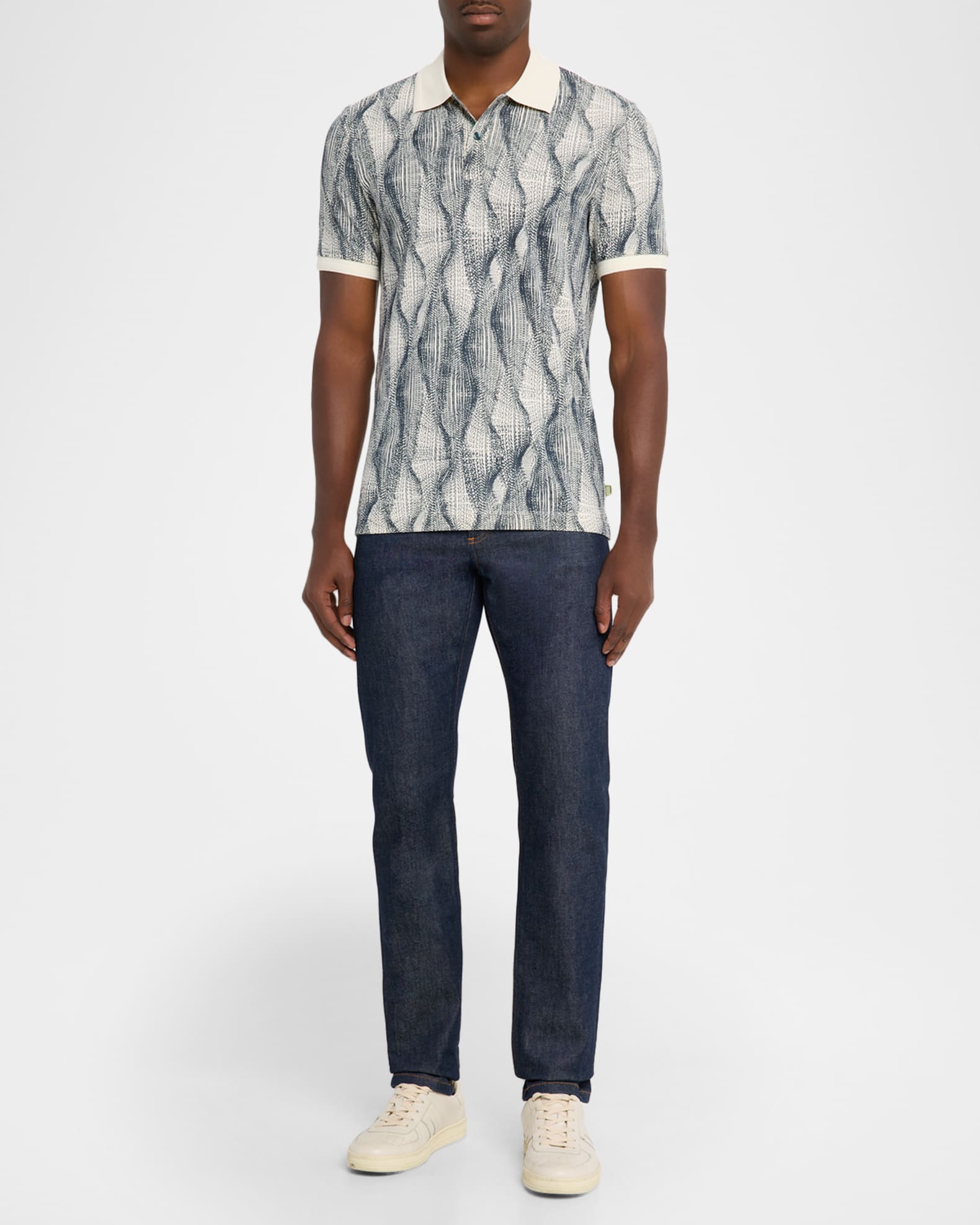 Scotch & Soda Men's Cotton Micro-Logo Classic Fit Polo Shirt | Neiman ...