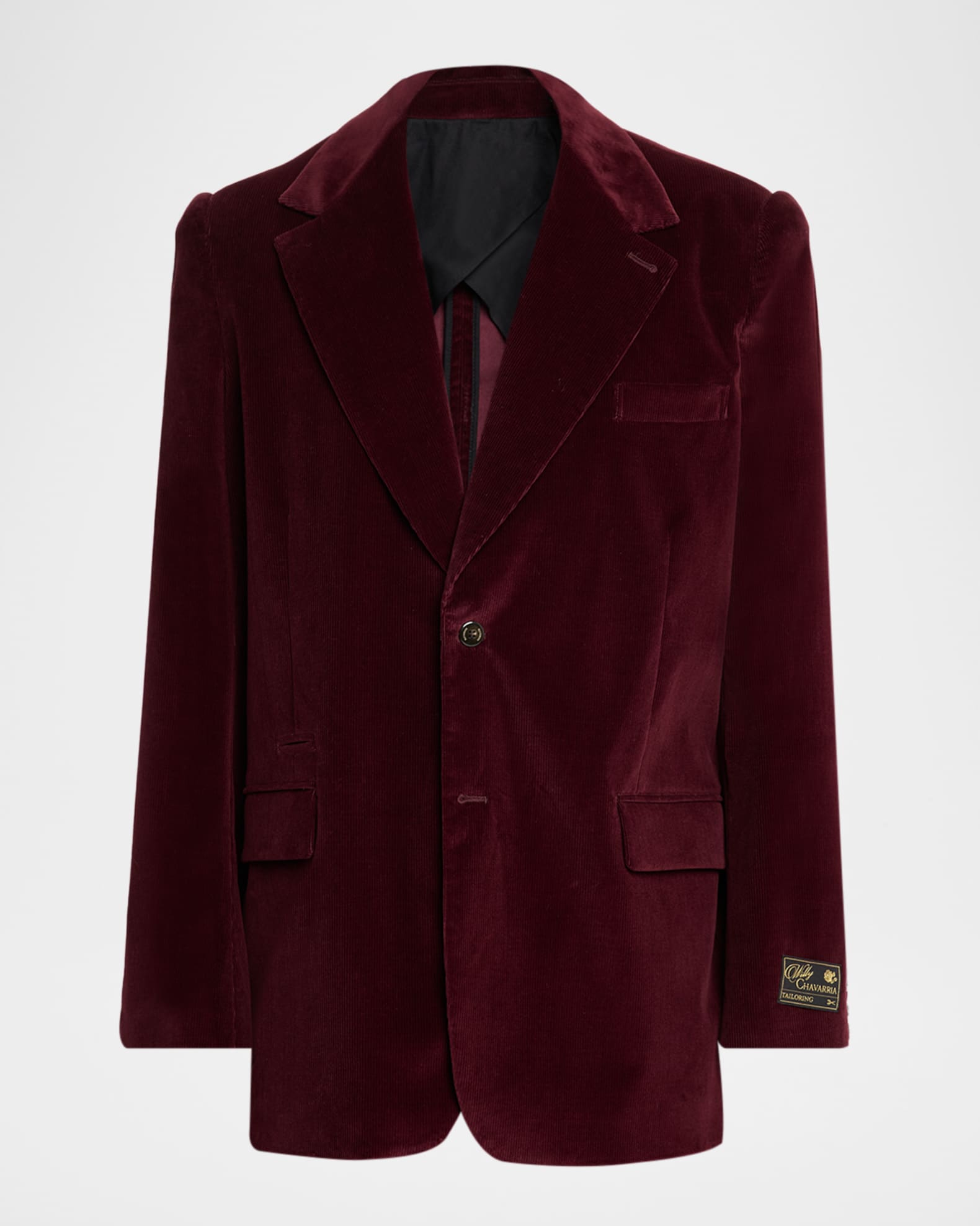 Willy Chavarria Men's Chuco Corduroy Blazer | Neiman Marcus