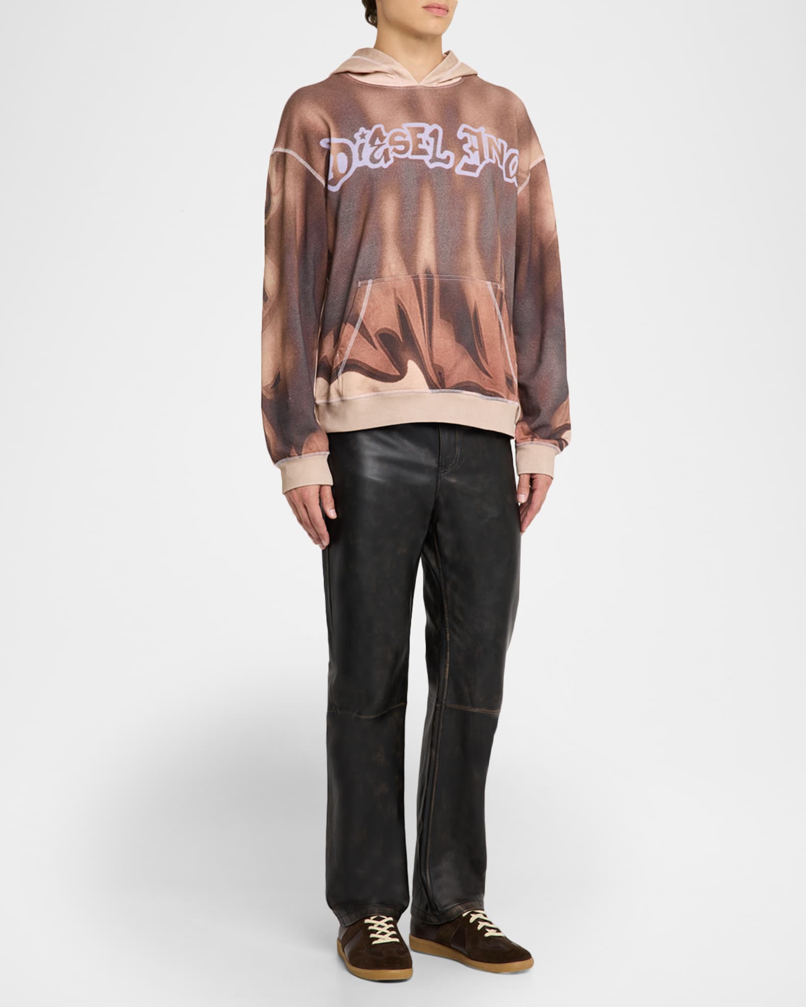 Diesel Men's S-Boxt-Hood Cotton Logo Hoodie | Neiman Marcus