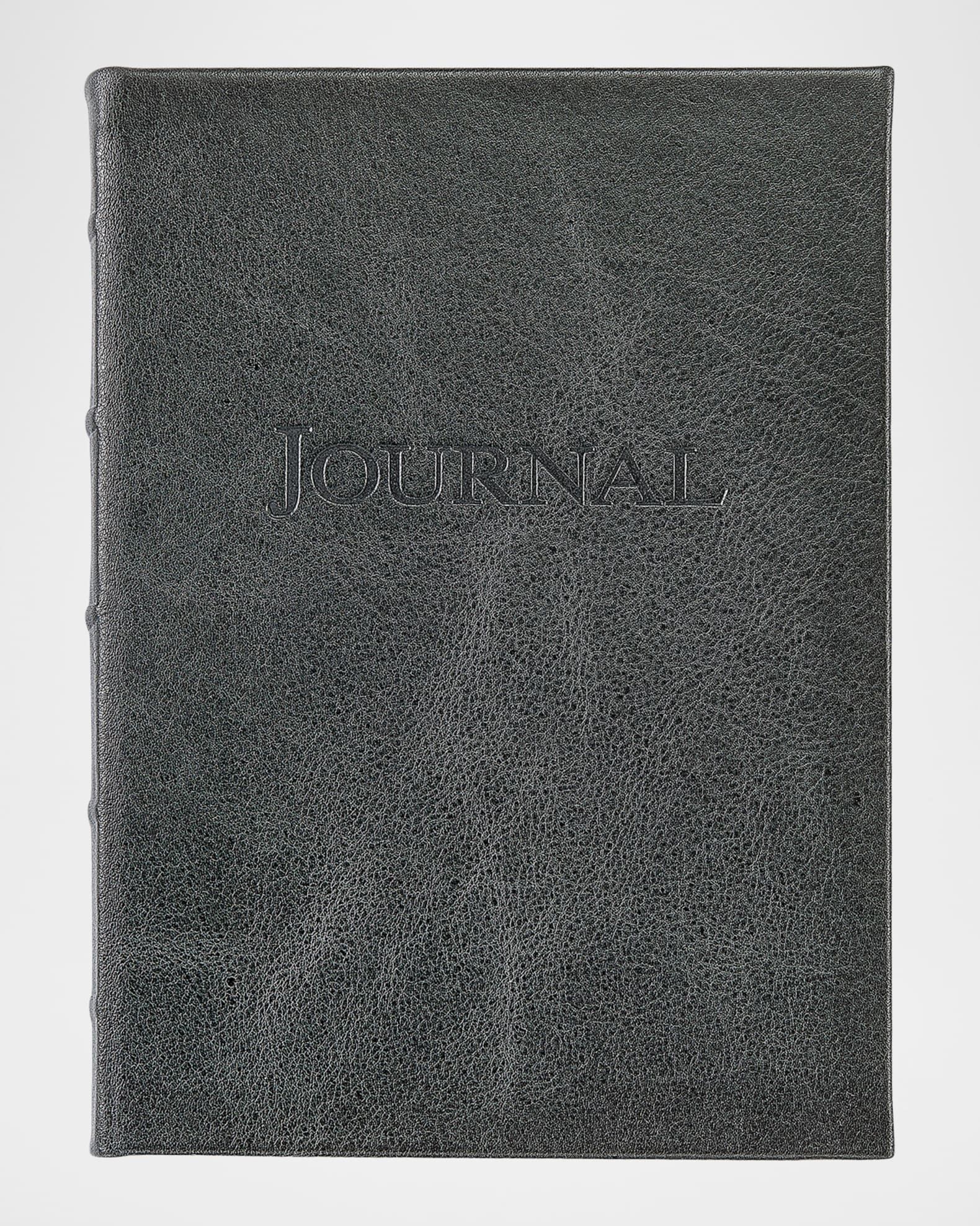 Graphic Image 9" Leather Hardcover Journal | Neiman Marcus