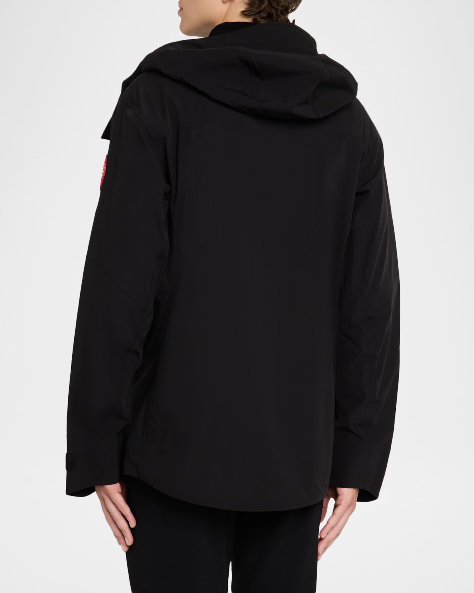 Canada Goose Men's Rupert Hooded Rain Jacket | Neiman Marcus