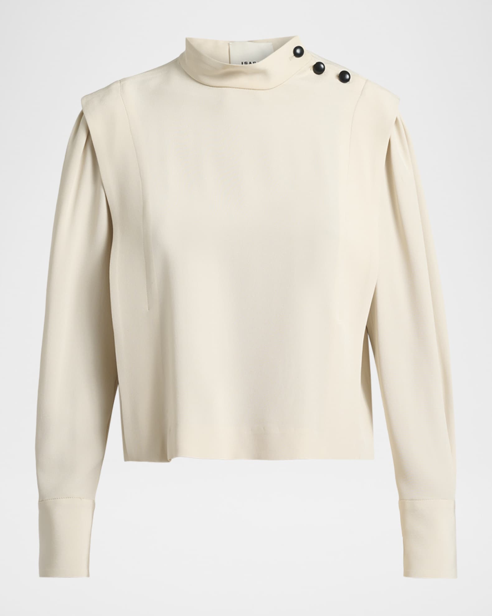 Isabel Marant Felissa Button Detail Blouse | Neiman Marcus