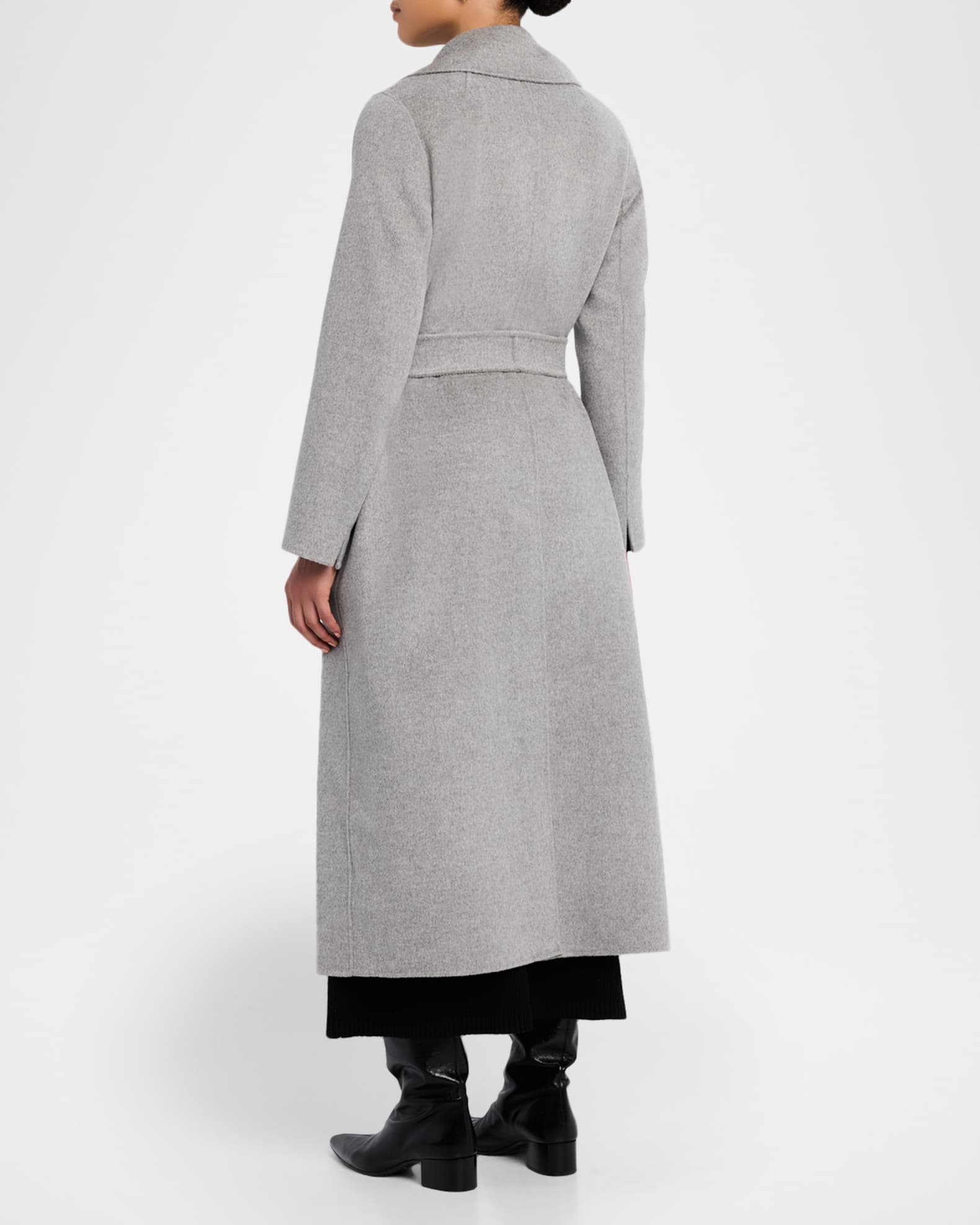 Max Mara Long Wool-Cashmere Coat | Neiman Marcus