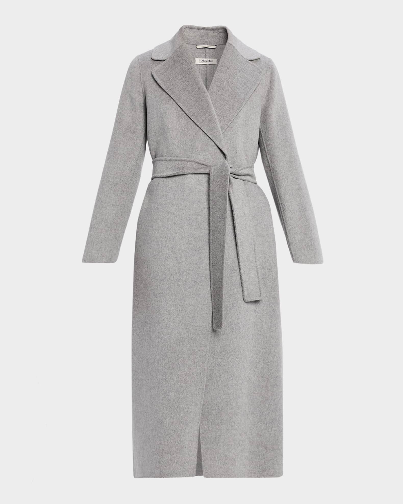 Max Mara Long Wool-Cashmere Coat | Neiman Marcus