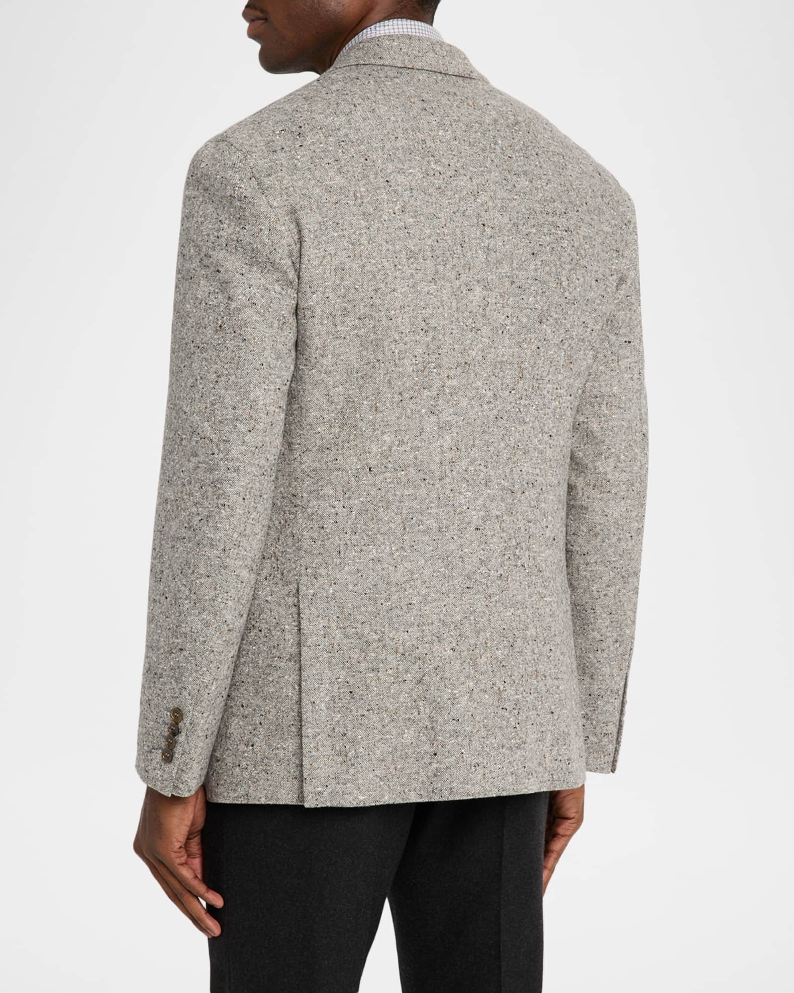 dunhill Men's Wool Tweed Donegal Single-Breasted Sport Coat | Neiman Marcus