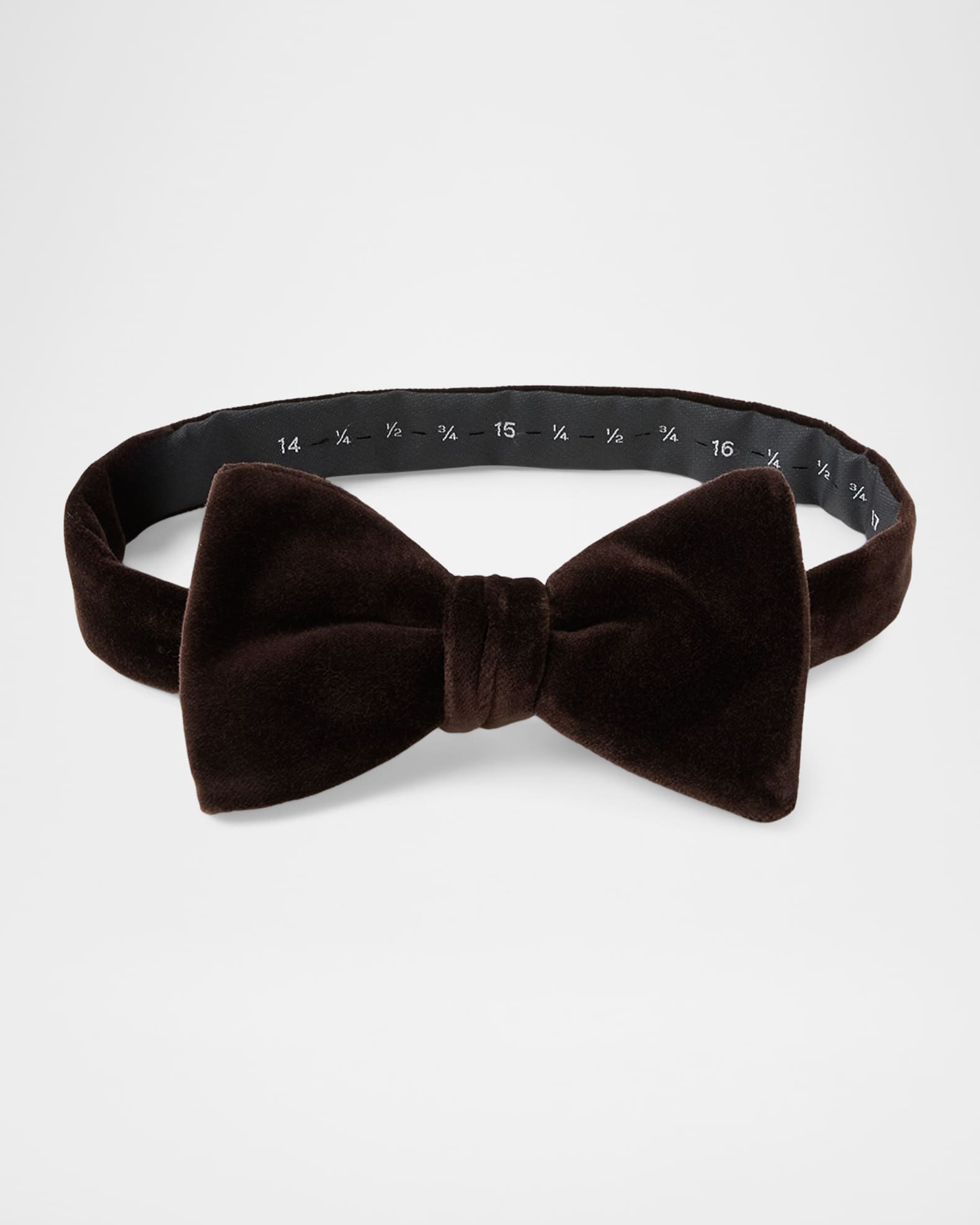 Ralph Lauren Purple Label Men's Cotton Velvet Bow Tie | Neiman Marcus