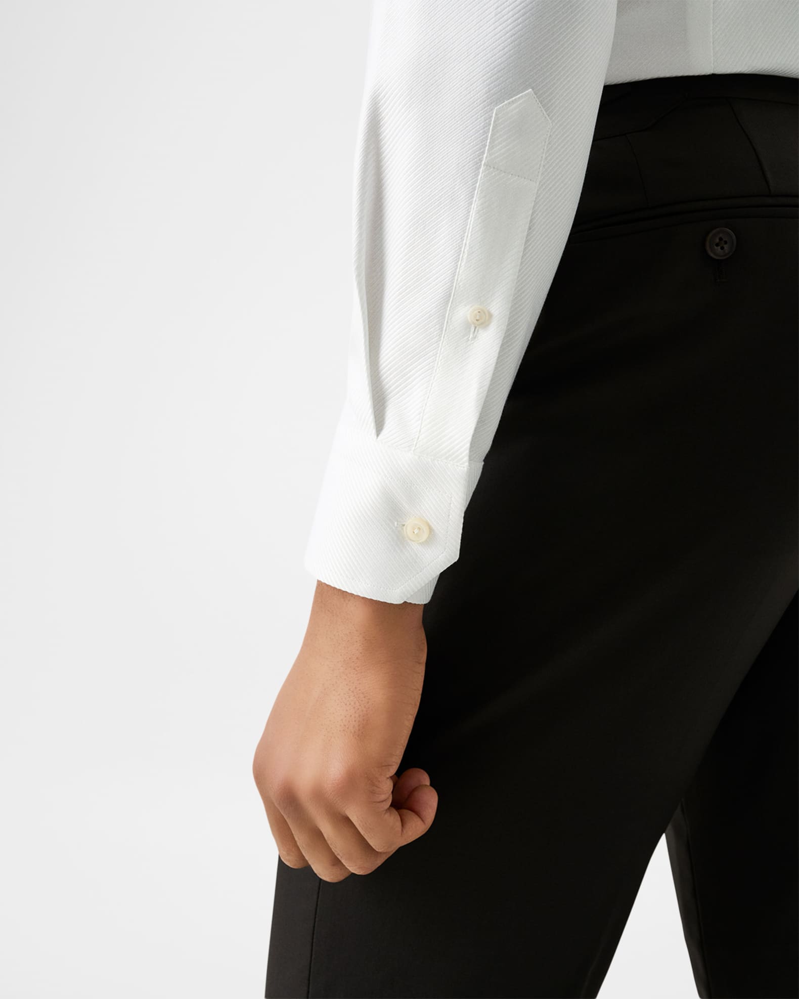 Eton Men's Slim-Fit Tonal Stripe Organic Cotton Dress Shirt | Neiman Marcus