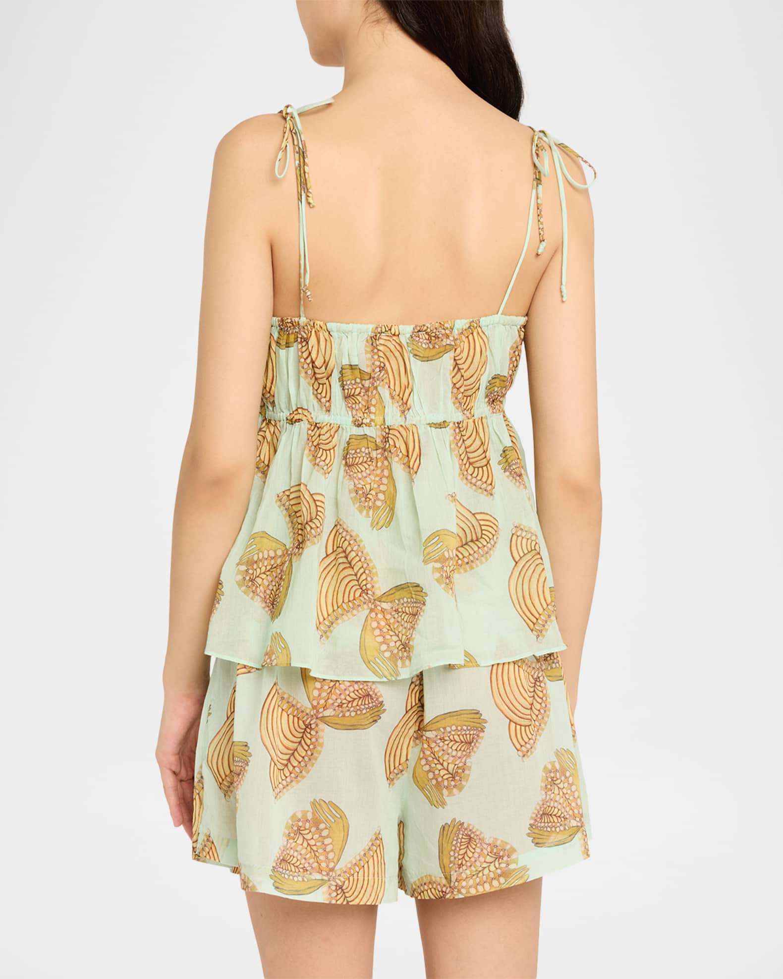 Water Blossoms Tallulah Coverup Top | Neiman Marcus