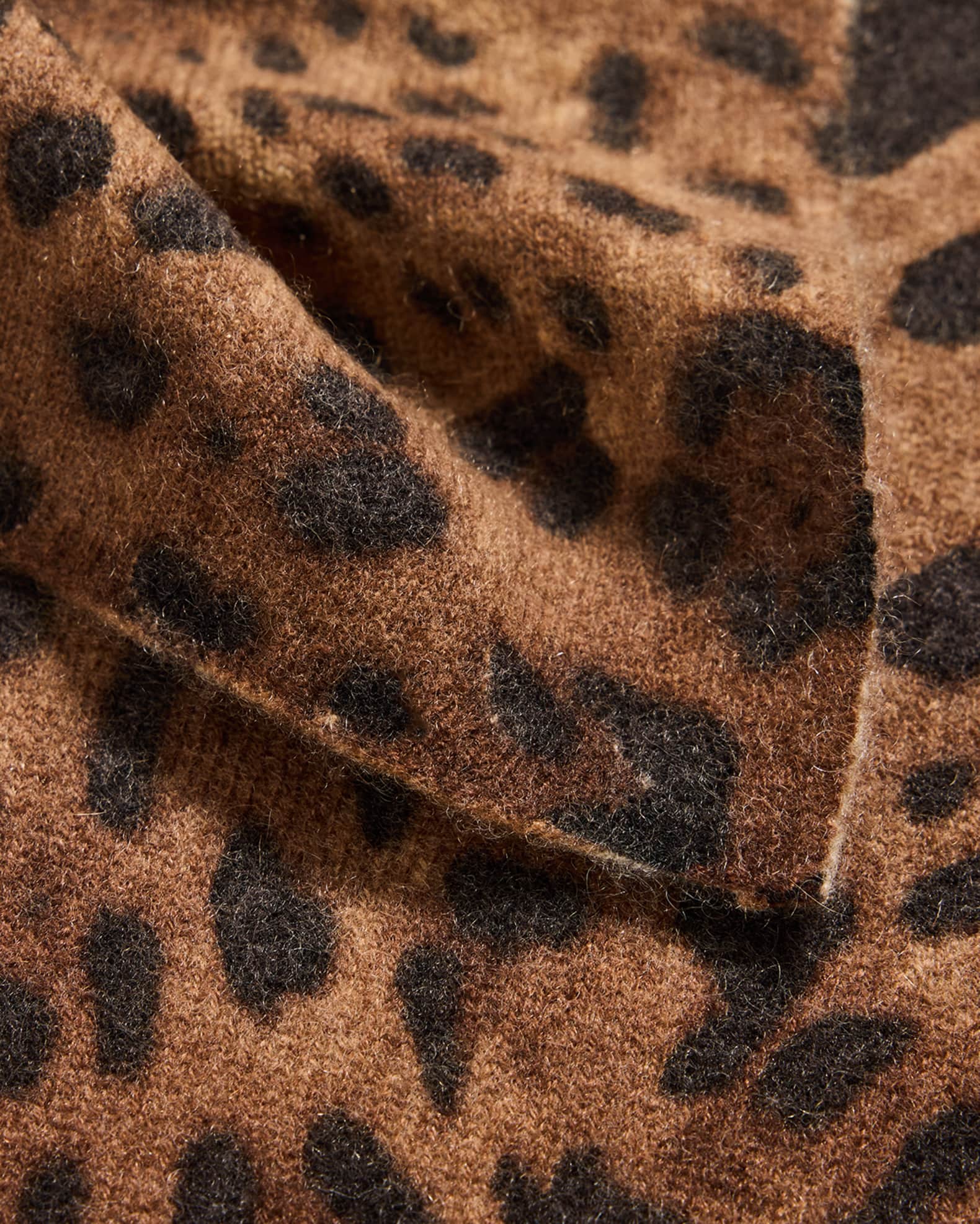 Sofia Cashmere Leopard-Print Cashmere Wrap | Neiman Marcus
