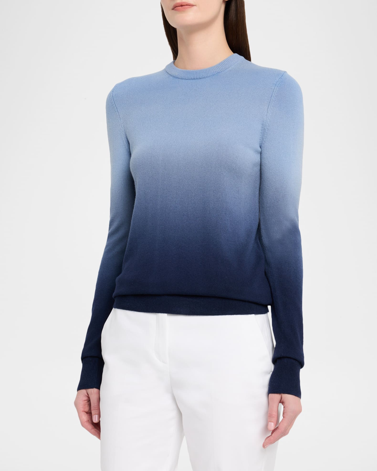 Amicale Cashmere Ombre Sweater Navy Men