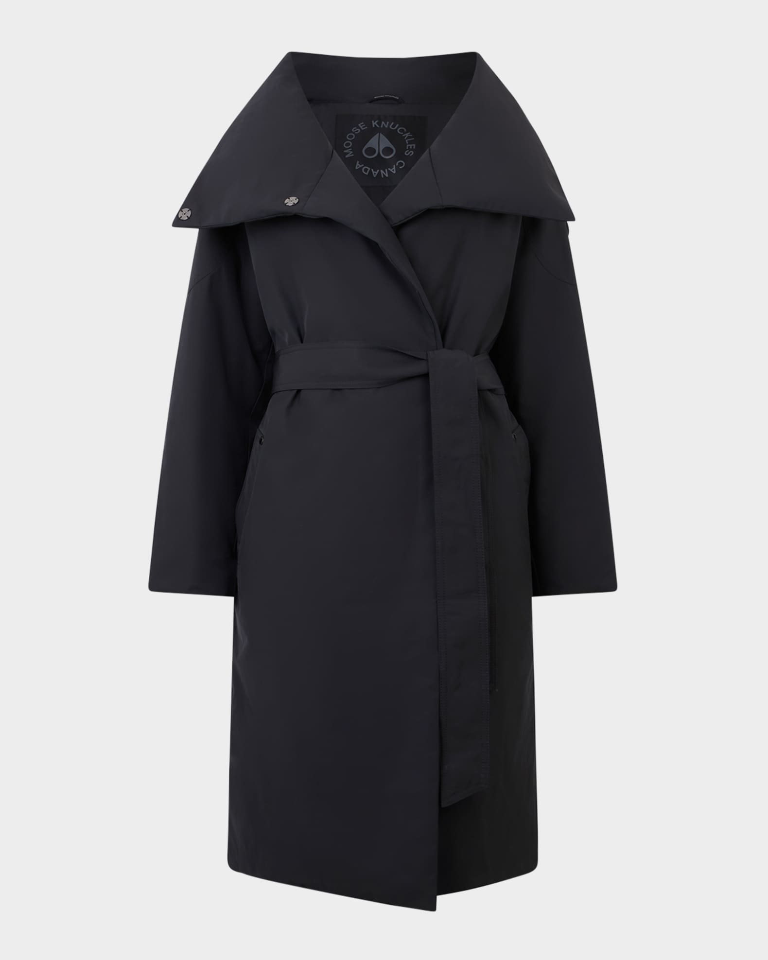 Moose Knuckles Lonsdale Long Wrap Jacket | Neiman Marcus