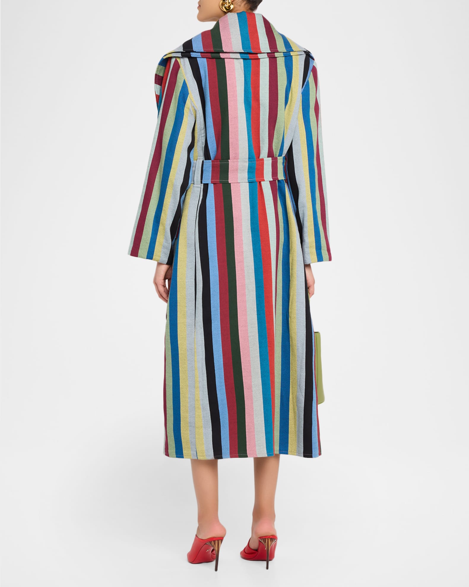 MARRAKSHI LIFE The Double-Lapel Trench Coat | Neiman Marcus
