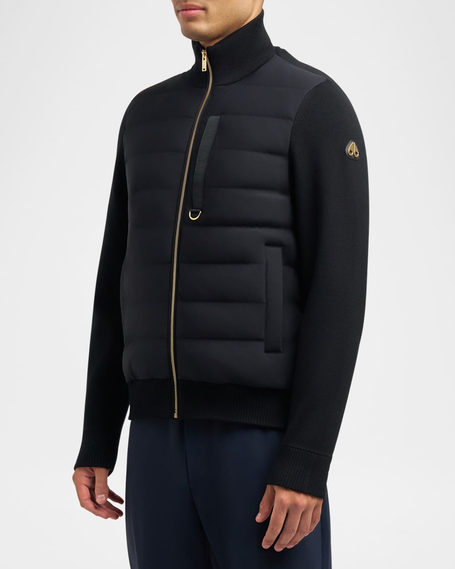 Moose Knuckles Men's Kamet Hybrid Jacket | Neiman Marcus