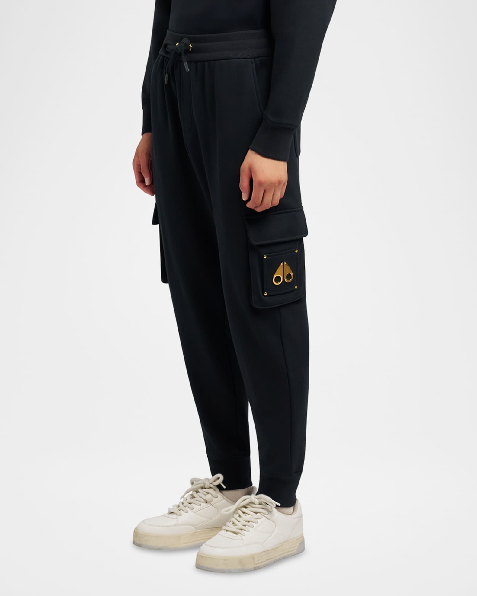 Moose Knuckles Men's Clemont Cargo Joggers | Neiman Marcus