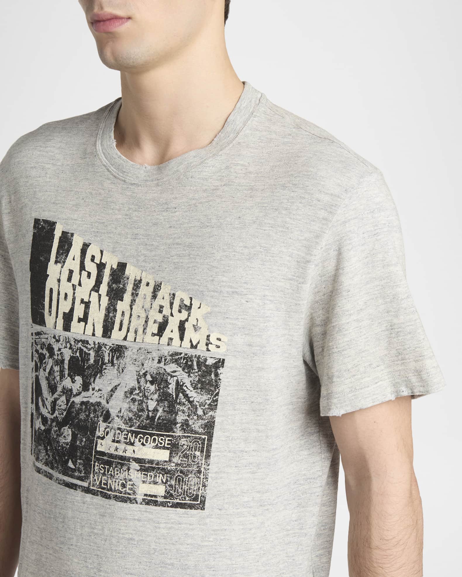 Golden Goose Men's Journey Open Dreams Graphic T-Shirt | Neiman Marcus