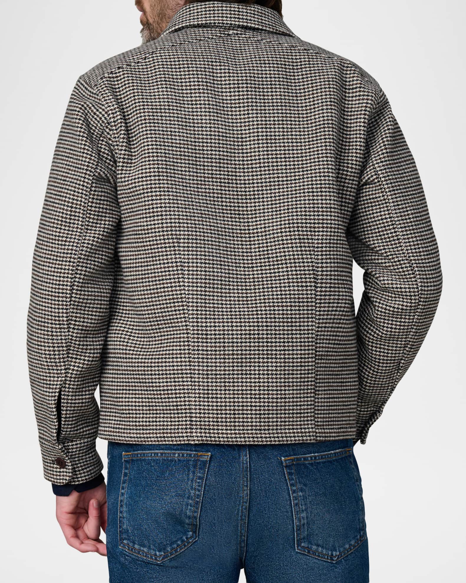 Joe's Jeans Men's Airborne Houndstooth Jacket | Neiman Marcus