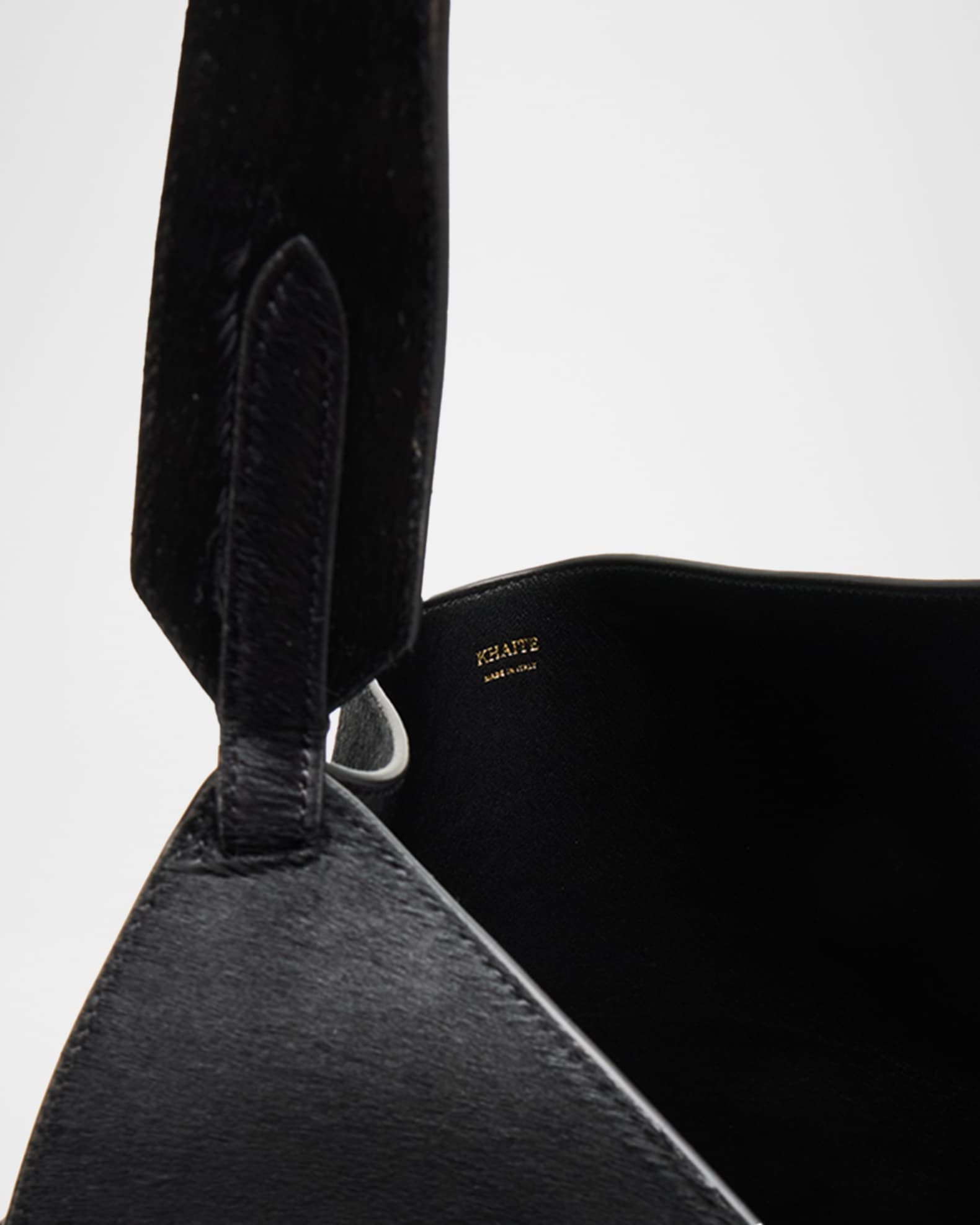 Khaite Lotus Small Calf Hair Tote Bag | Neiman Marcus