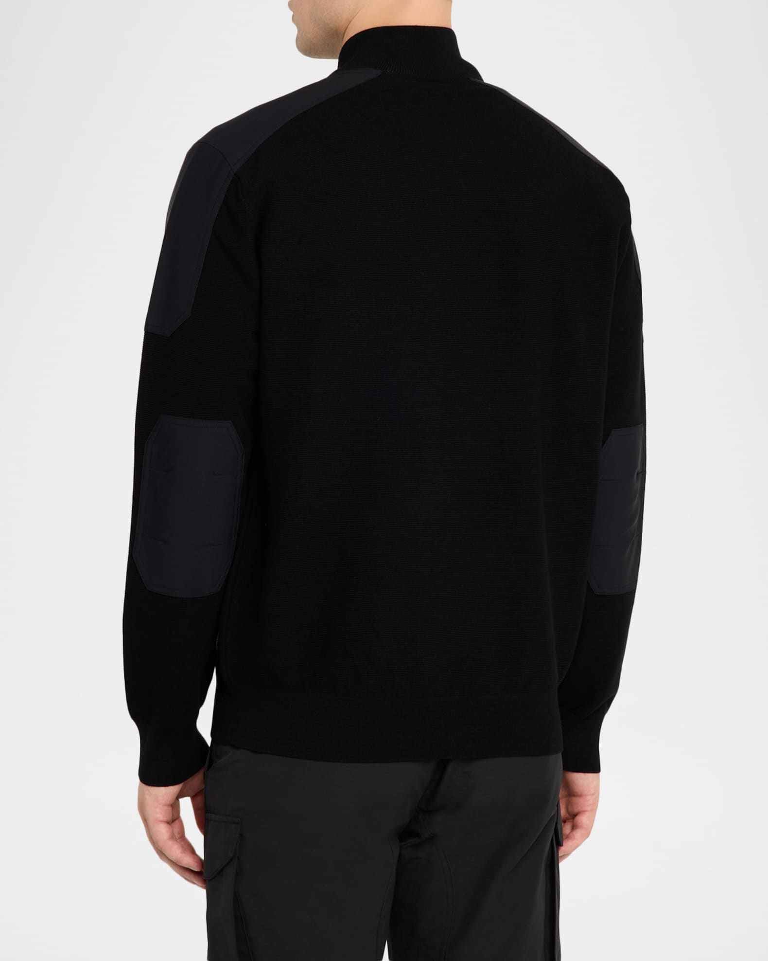 Moose Knuckles Men's Elowan Full-Zip Sweater | Neiman Marcus