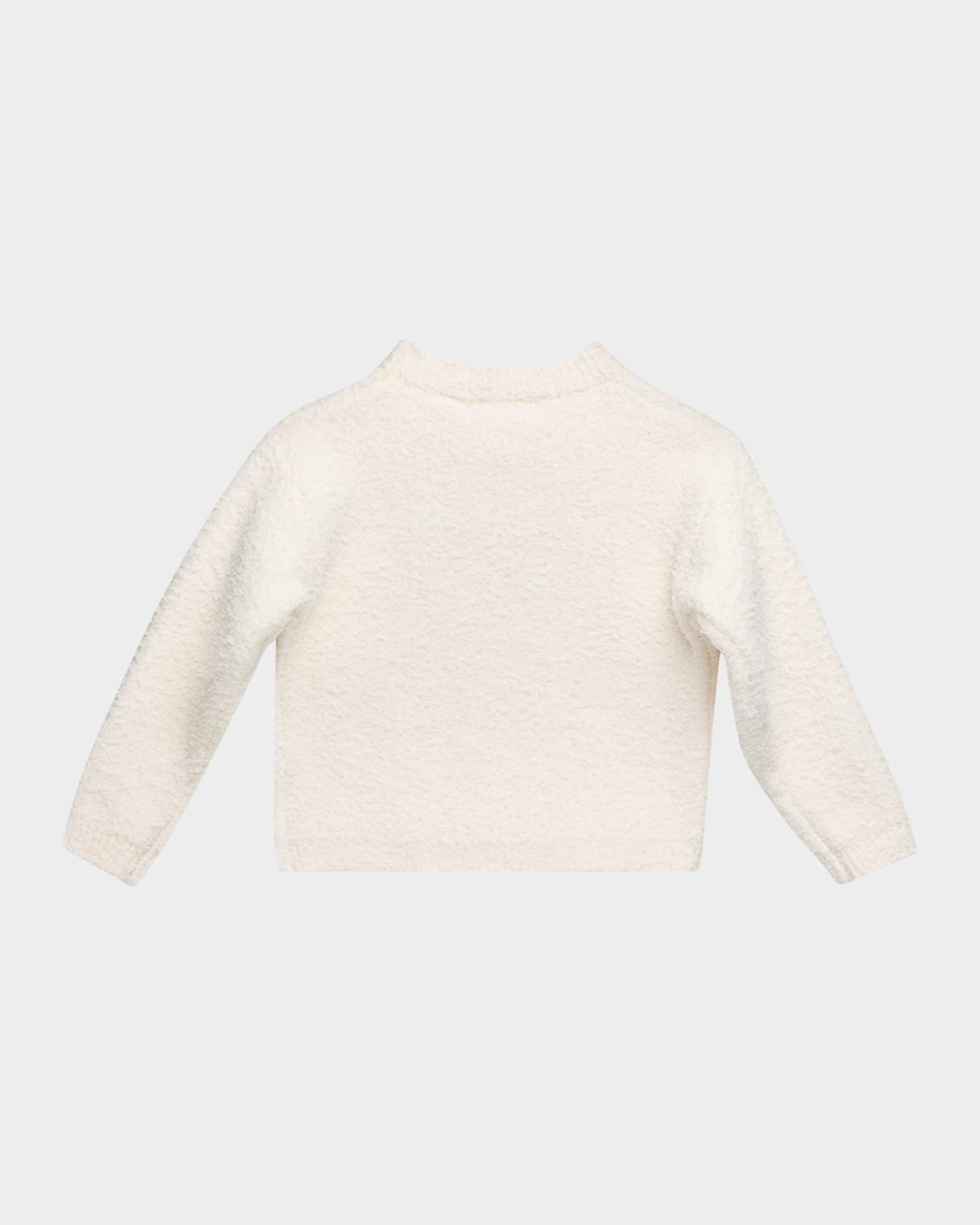 Hannah Banana Girl's Sequined Bow Sweater, Size 4-14 | Neiman Marcus