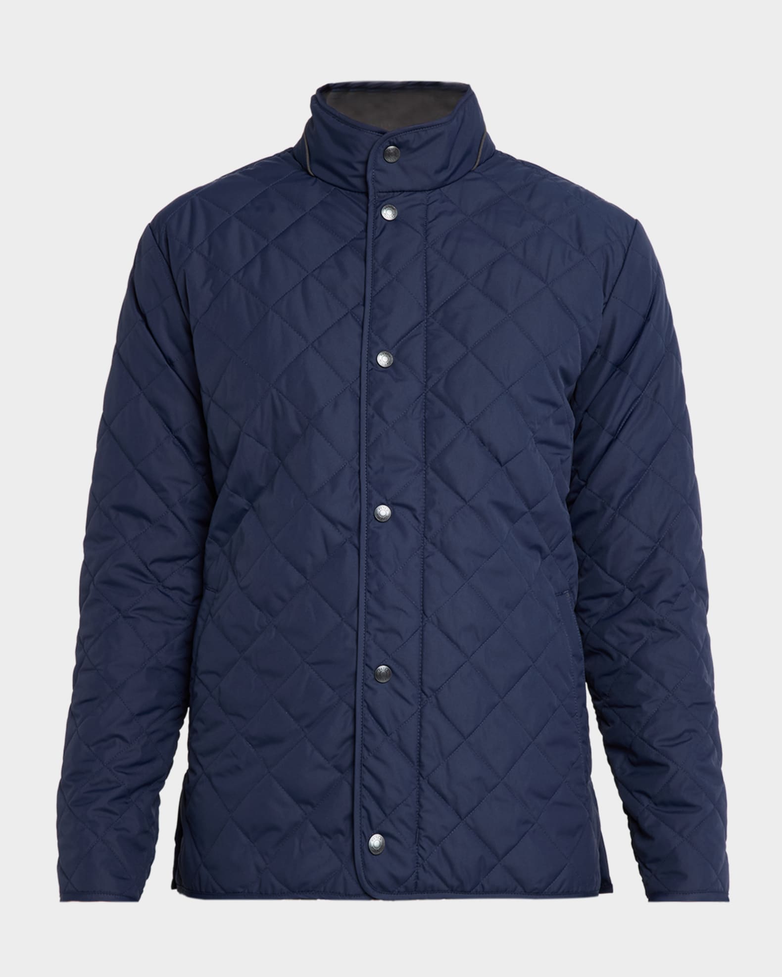 Peter Millar Men's Suffolk Quilted Stand-Collar Coat | Neiman Marcus