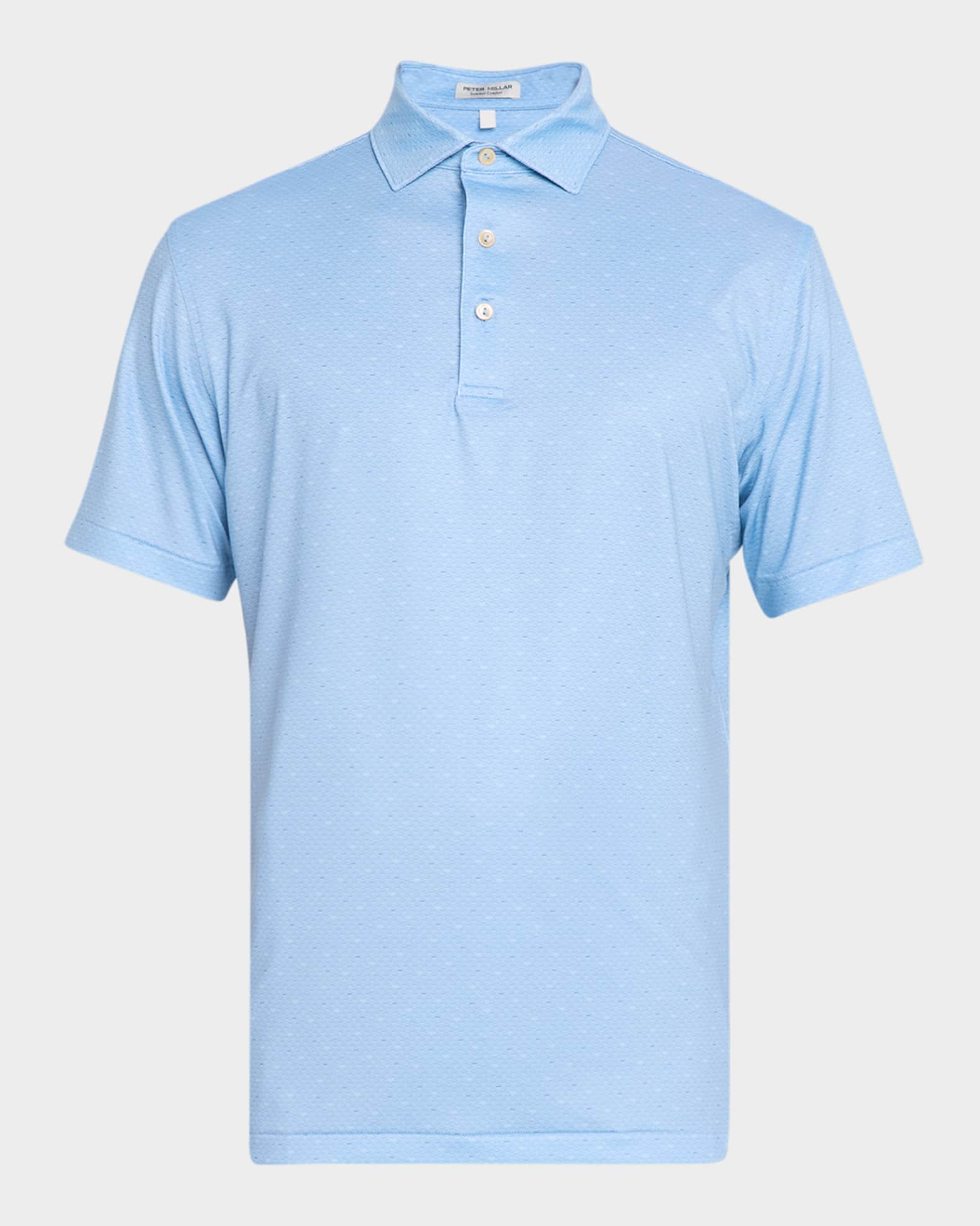 Peter Millar Men's Fall Football Performance Short-Sleeve Polo Shirt ...
