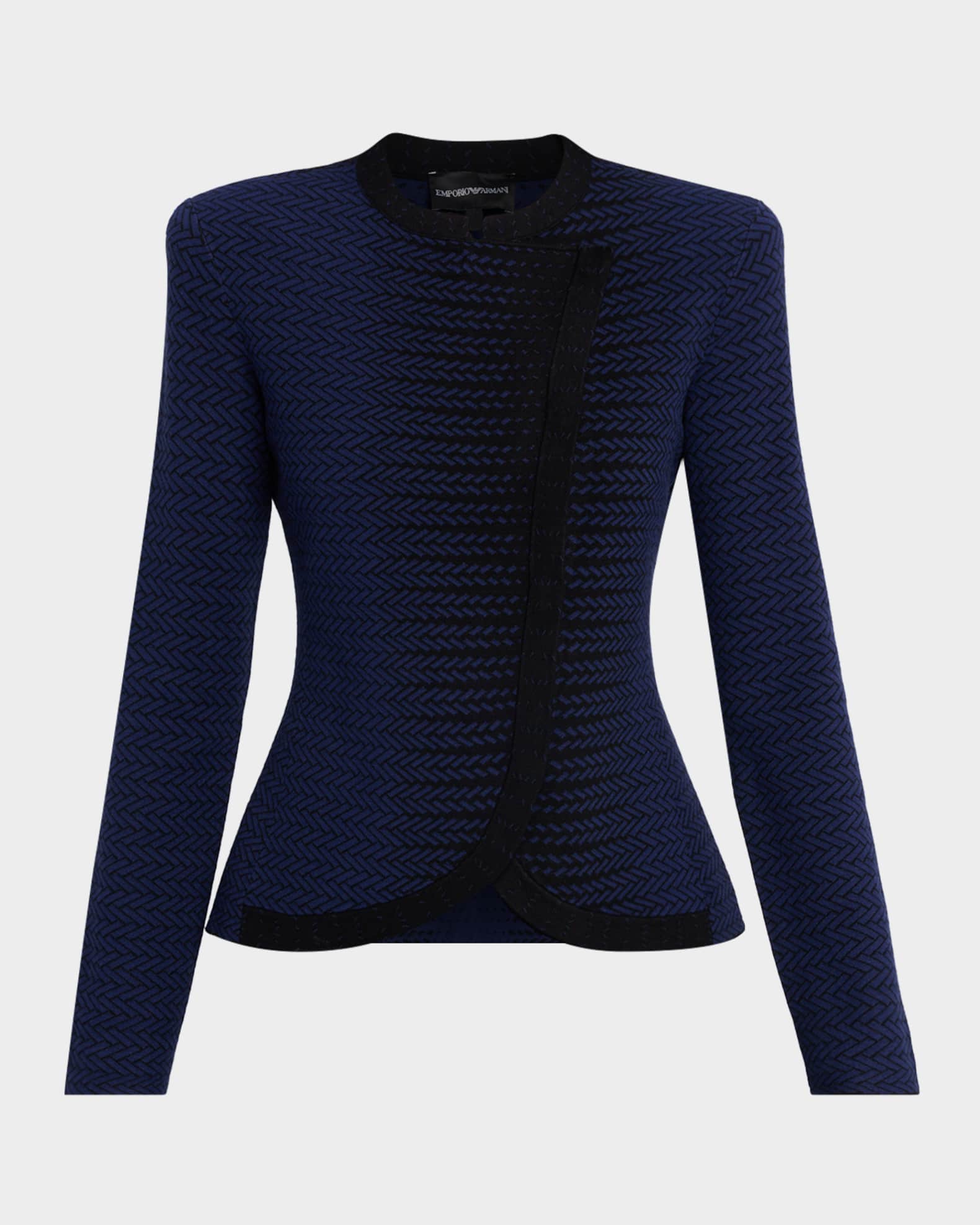 Emporio Armani Two-Tone Blazer | Neiman Marcus