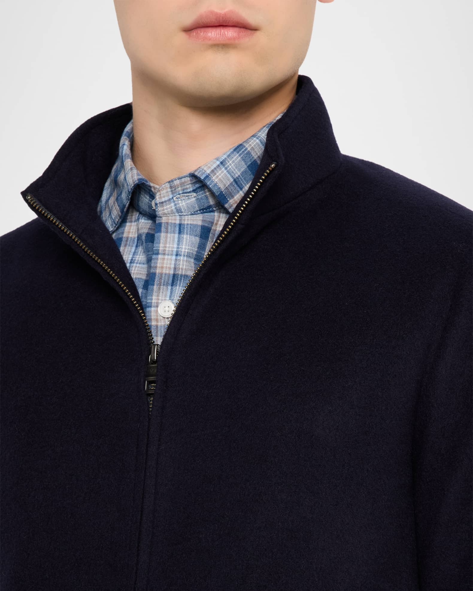 Peter Millar Men's Crown Flex Merino Wool Jacket | Neiman Marcus