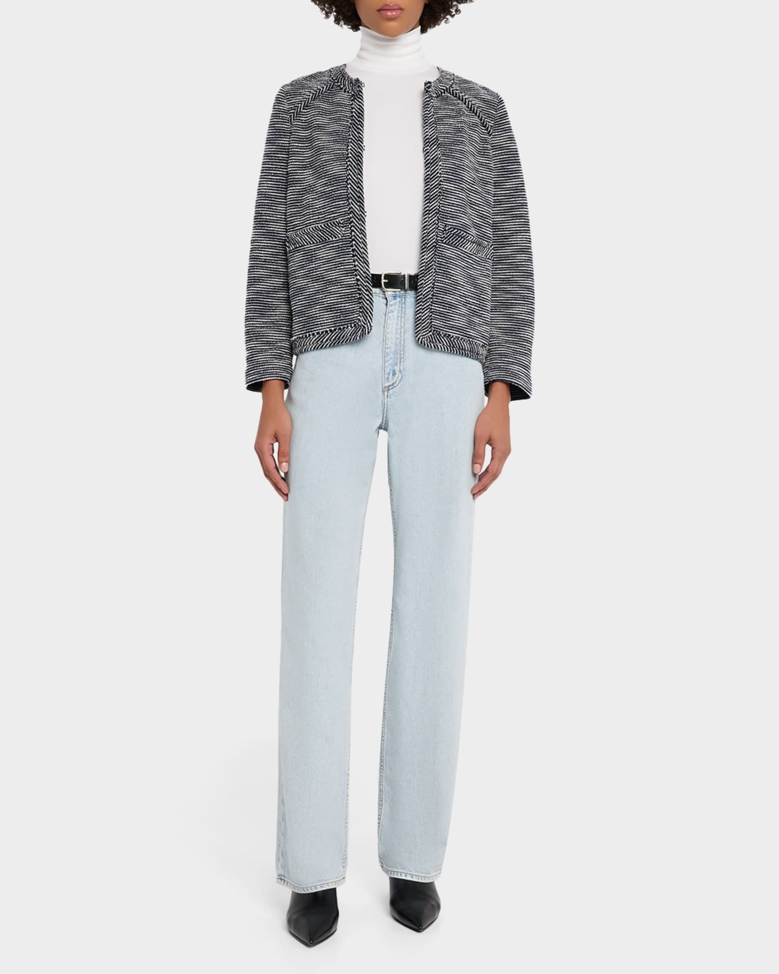 Rag & Bone Featherweight Shea Relaxed Straight Jeans | Neiman Marcus
