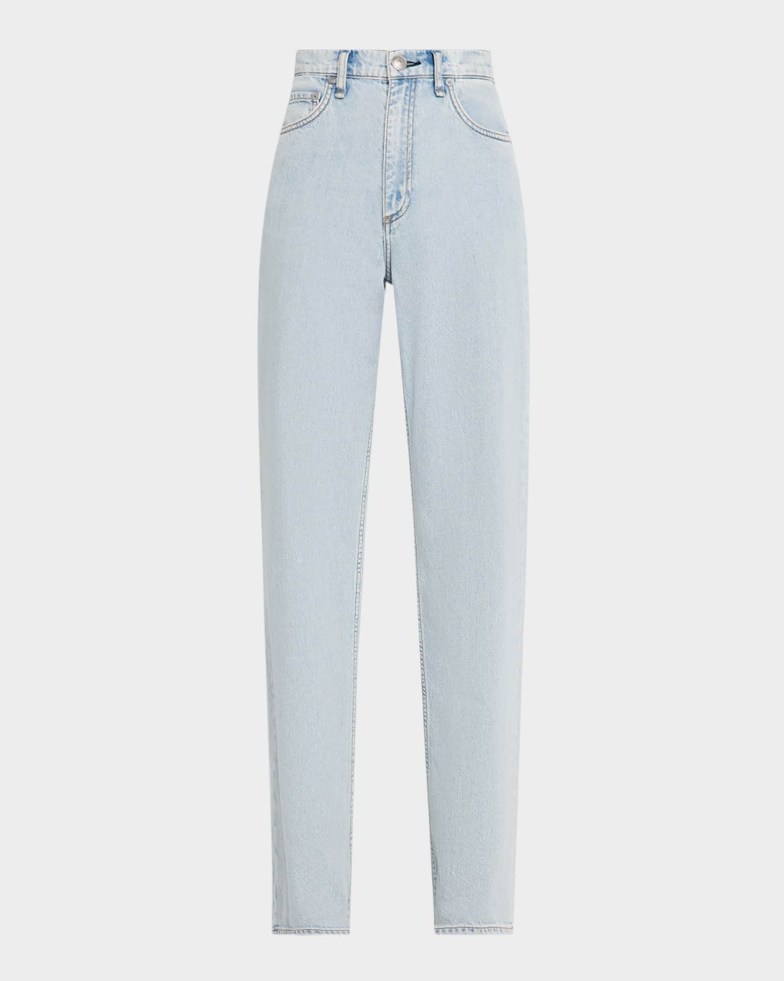 Rag & Bone Featherweight Shea Relaxed Straight Jeans | Neiman Marcus