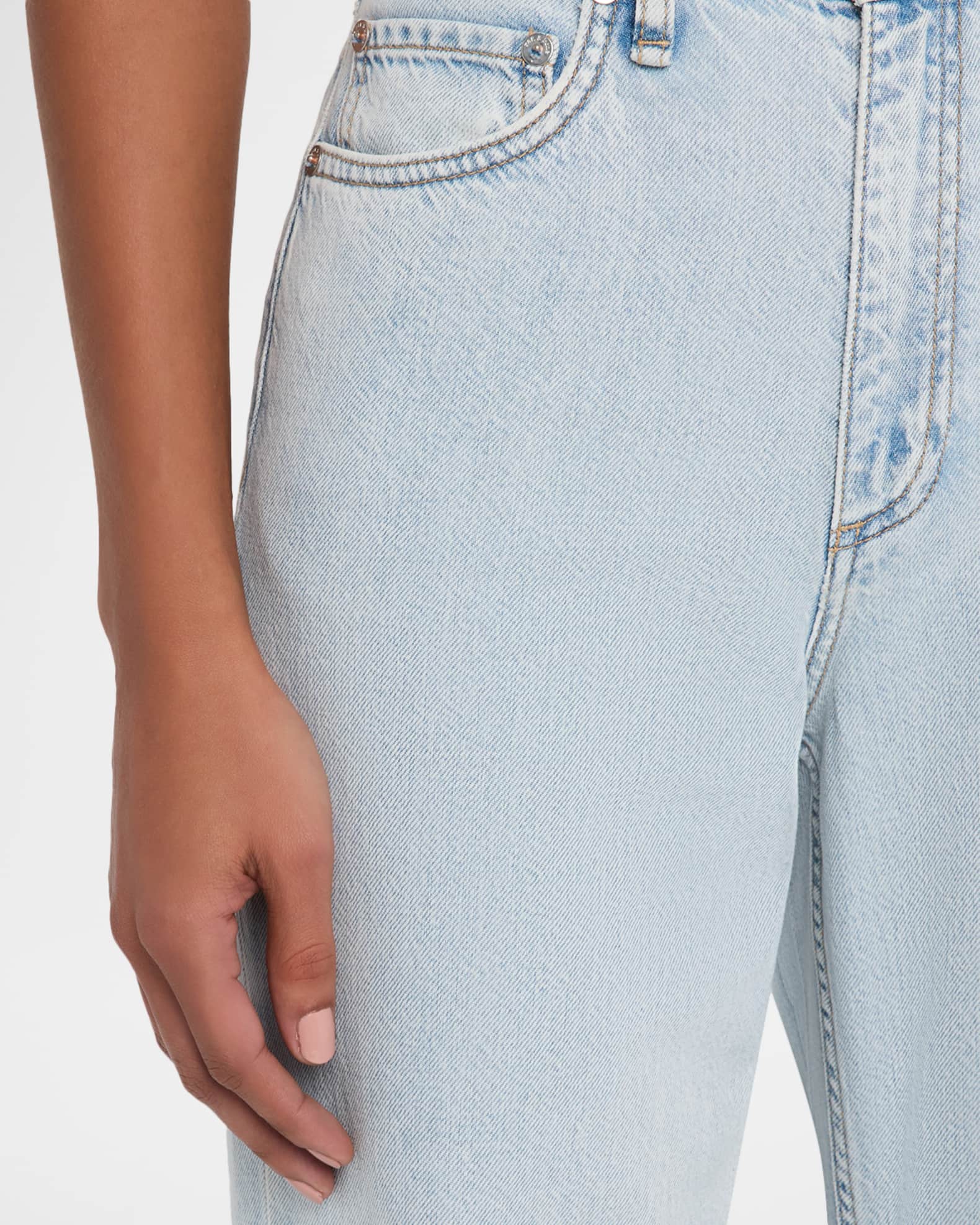 Rag & Bone Featherweight Shea Relaxed Straight Jeans | Neiman Marcus
