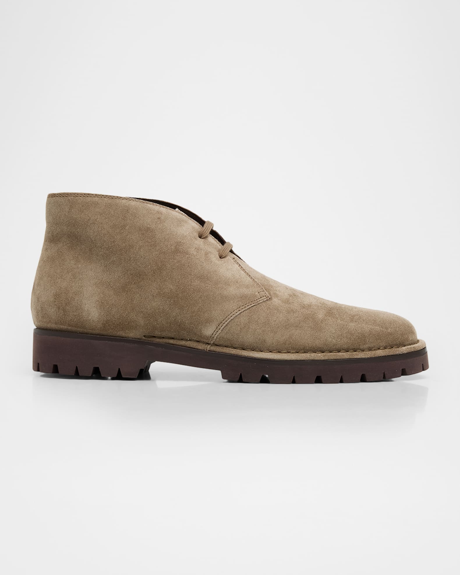 Vince Men's Jerome Suede Lug-Sole Chukka Boots | Neiman Marcus