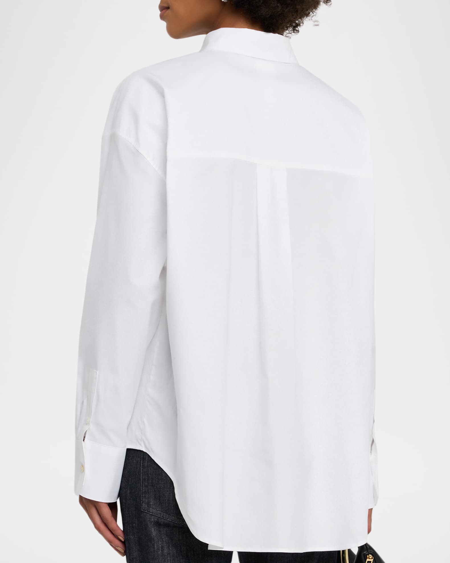 Max Mara Ateneo Cotton Oxford Shirt | Neiman Marcus