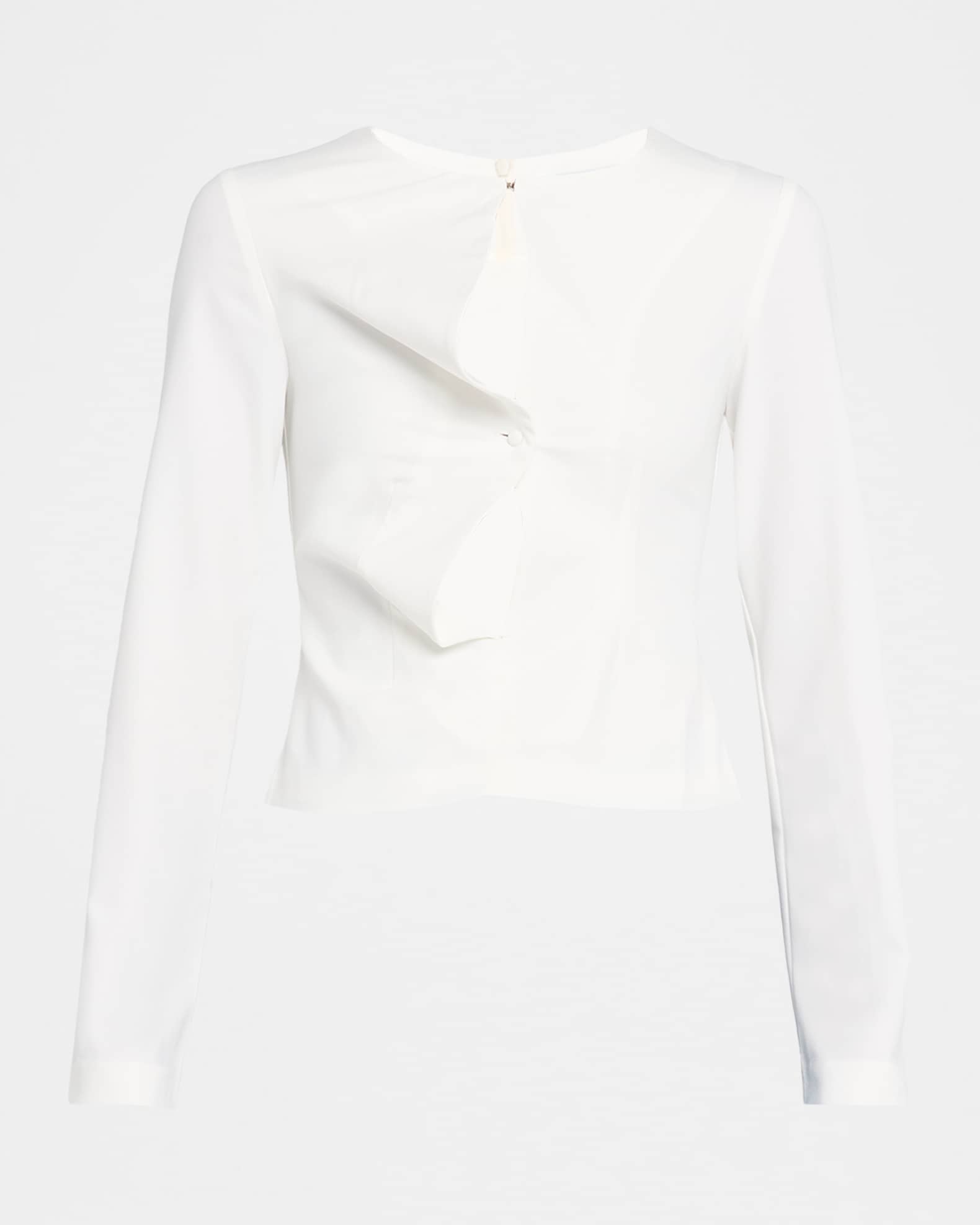 Wynn Hamlyn Esther Cut-Out Long-Sleeve Top | Neiman Marcus