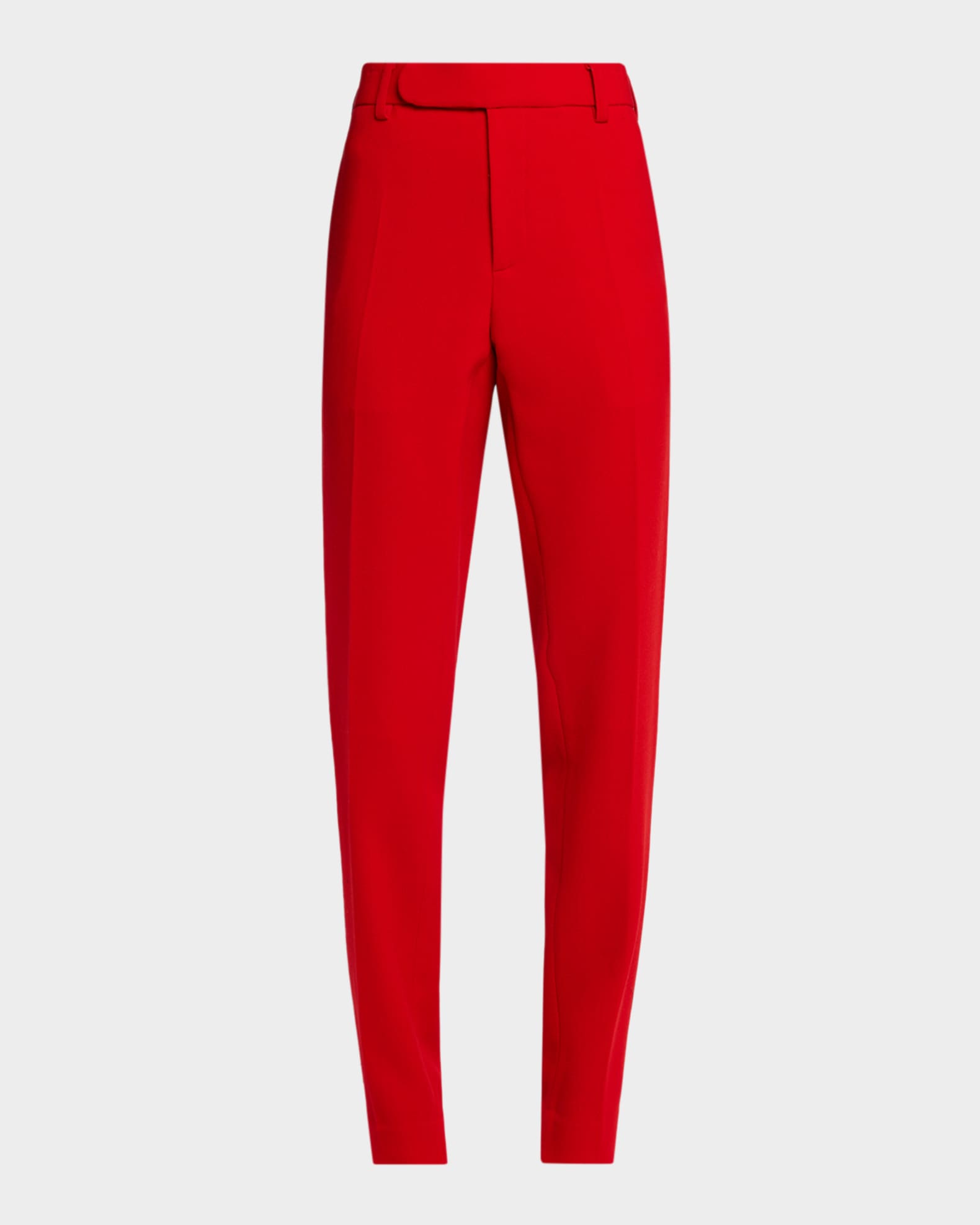 Sergio Hudson Classic Straight-Leg Wool Trousers | Neiman Marcus
