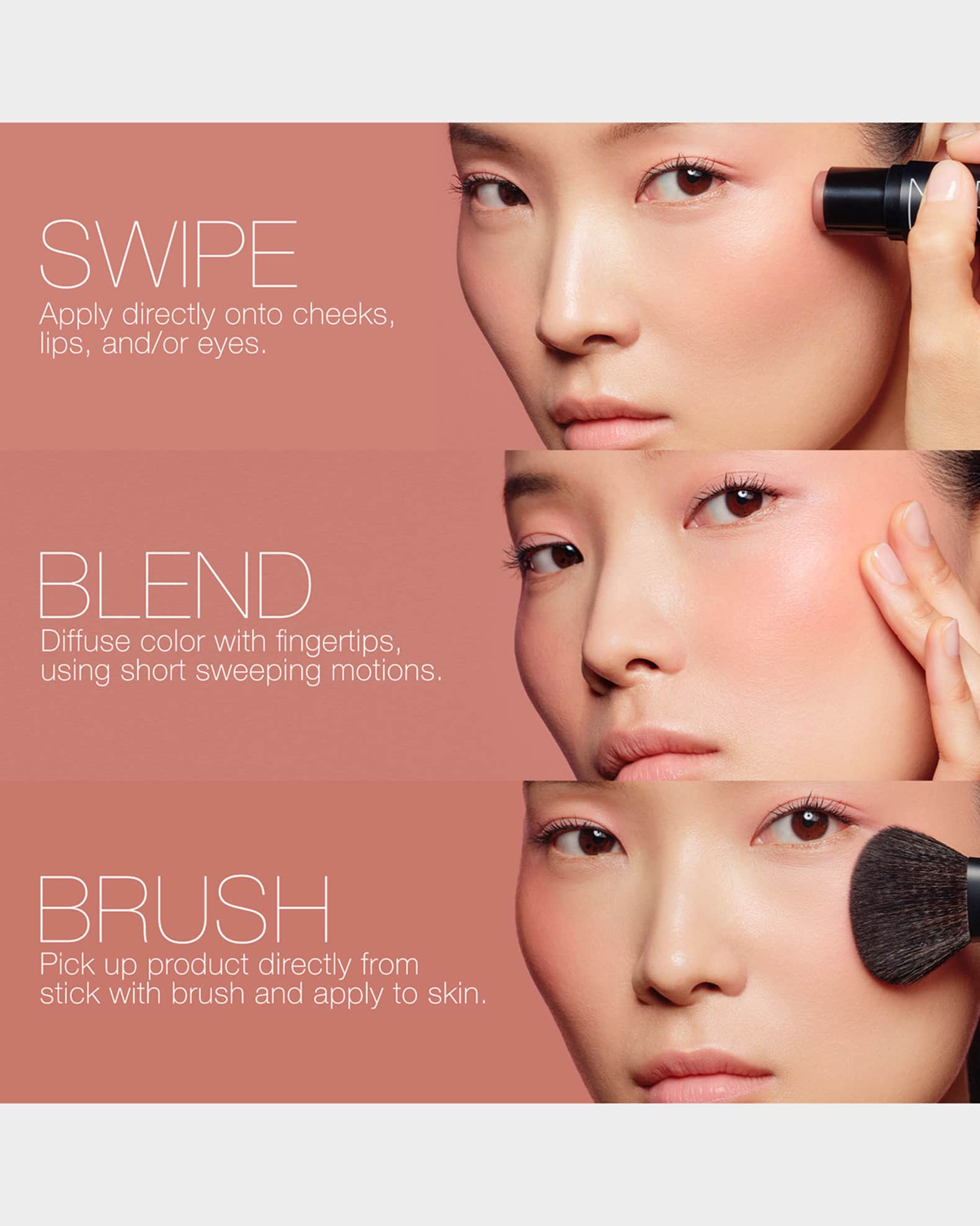 Nars The Multiple Soft Blur Blush Stick for Cheeks, Eyes & Lips ...