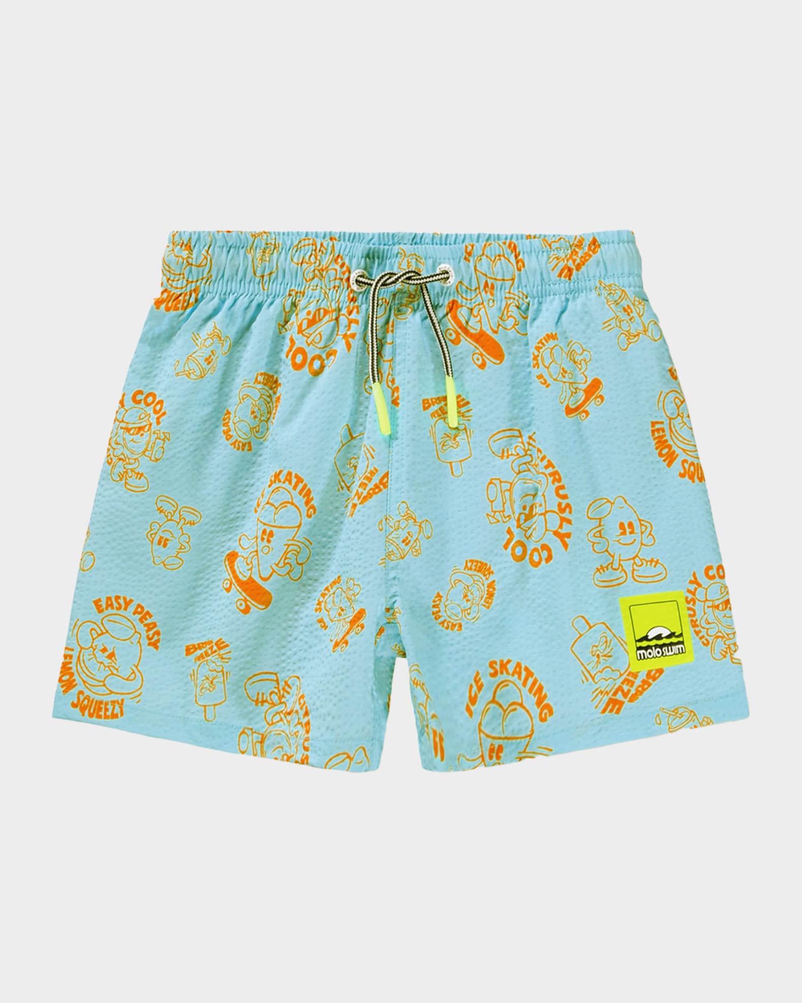 Molo Boy's Niko Swim Shorts, Size 7-10 | Neiman Marcus