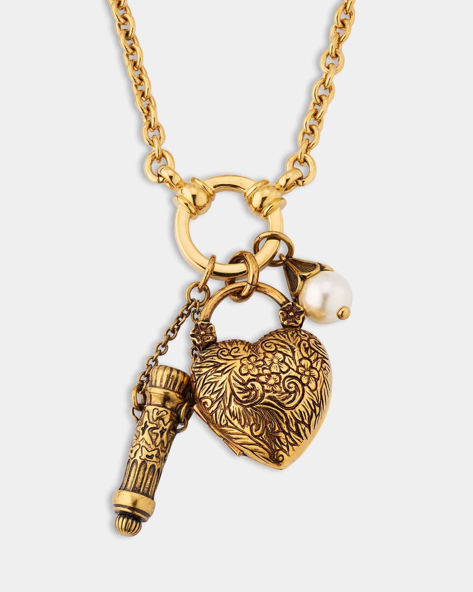 Chloe Victorian Charm Necklace | Neiman Marcus