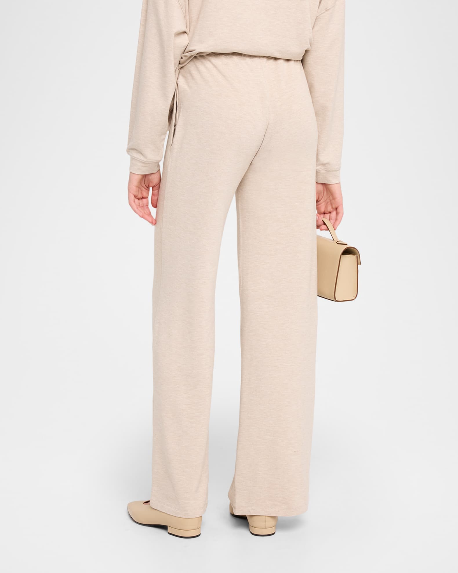 Majestic Filatures Wide-Leg French Terry Pants | Neiman Marcus