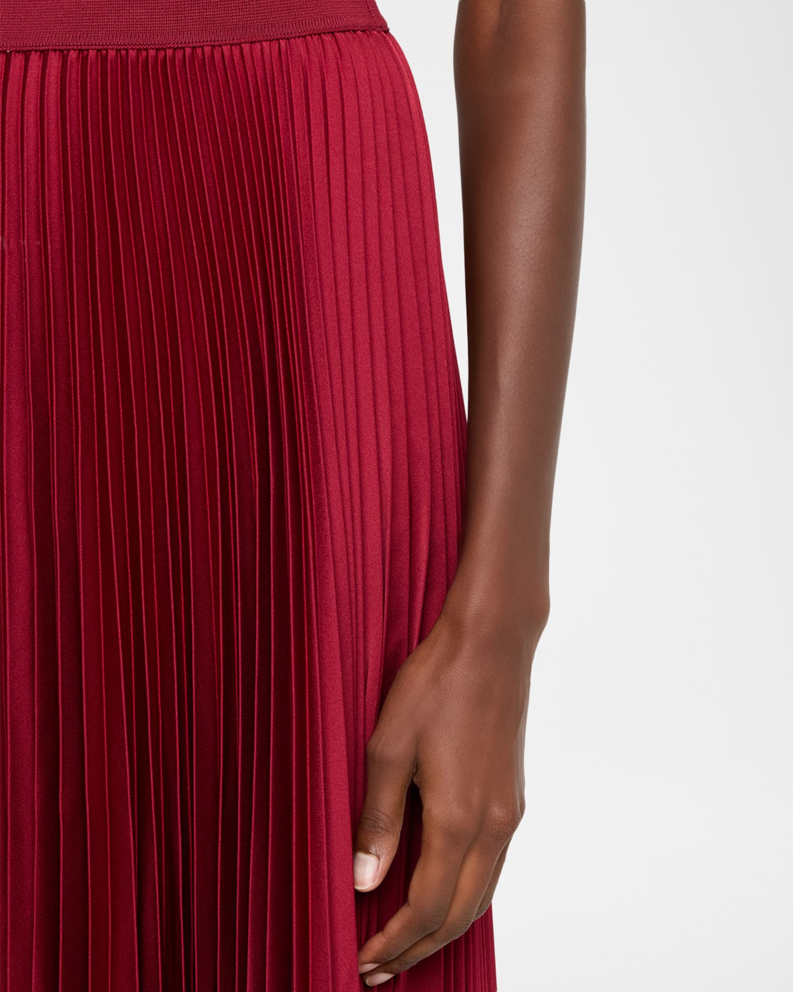 Joseph Ade Plisse Handkerchief Midi Skirt | Neiman Marcus