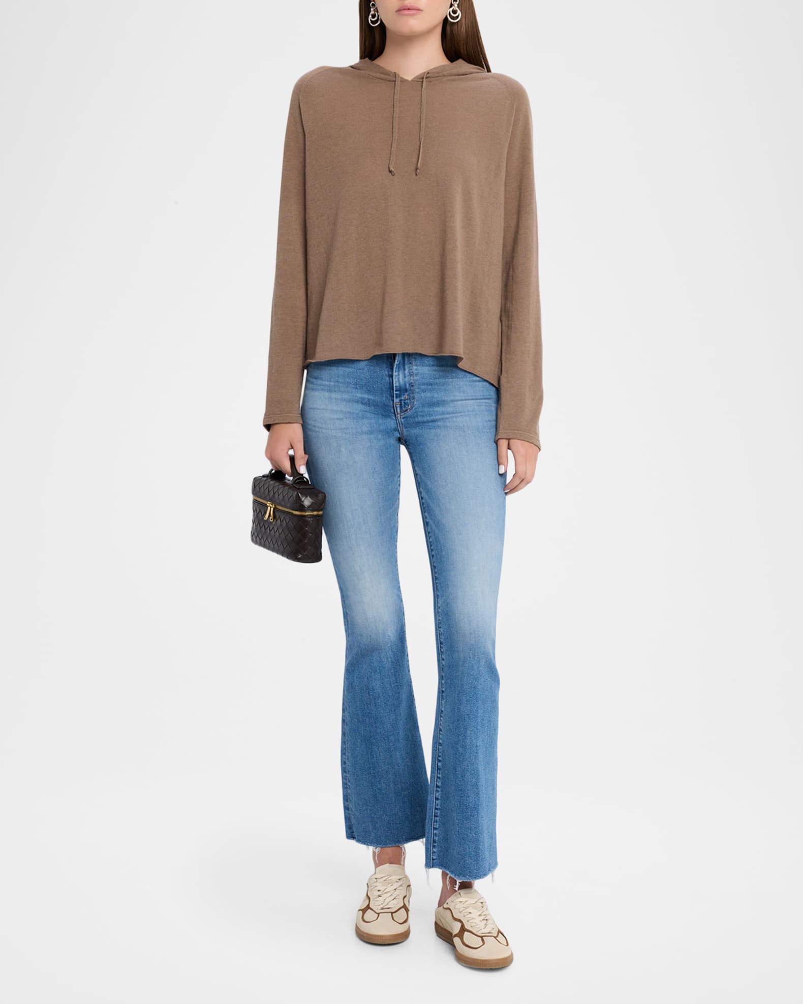 Machine Washable Cashmere Hoodie | Neiman Marcus