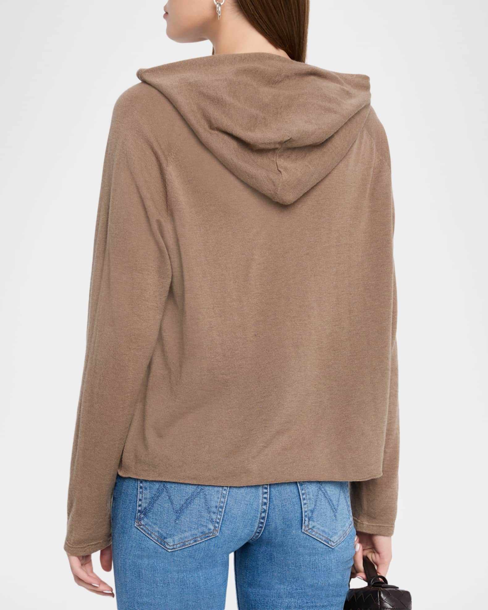 Machine Washable Cashmere Hoodie | Neiman Marcus