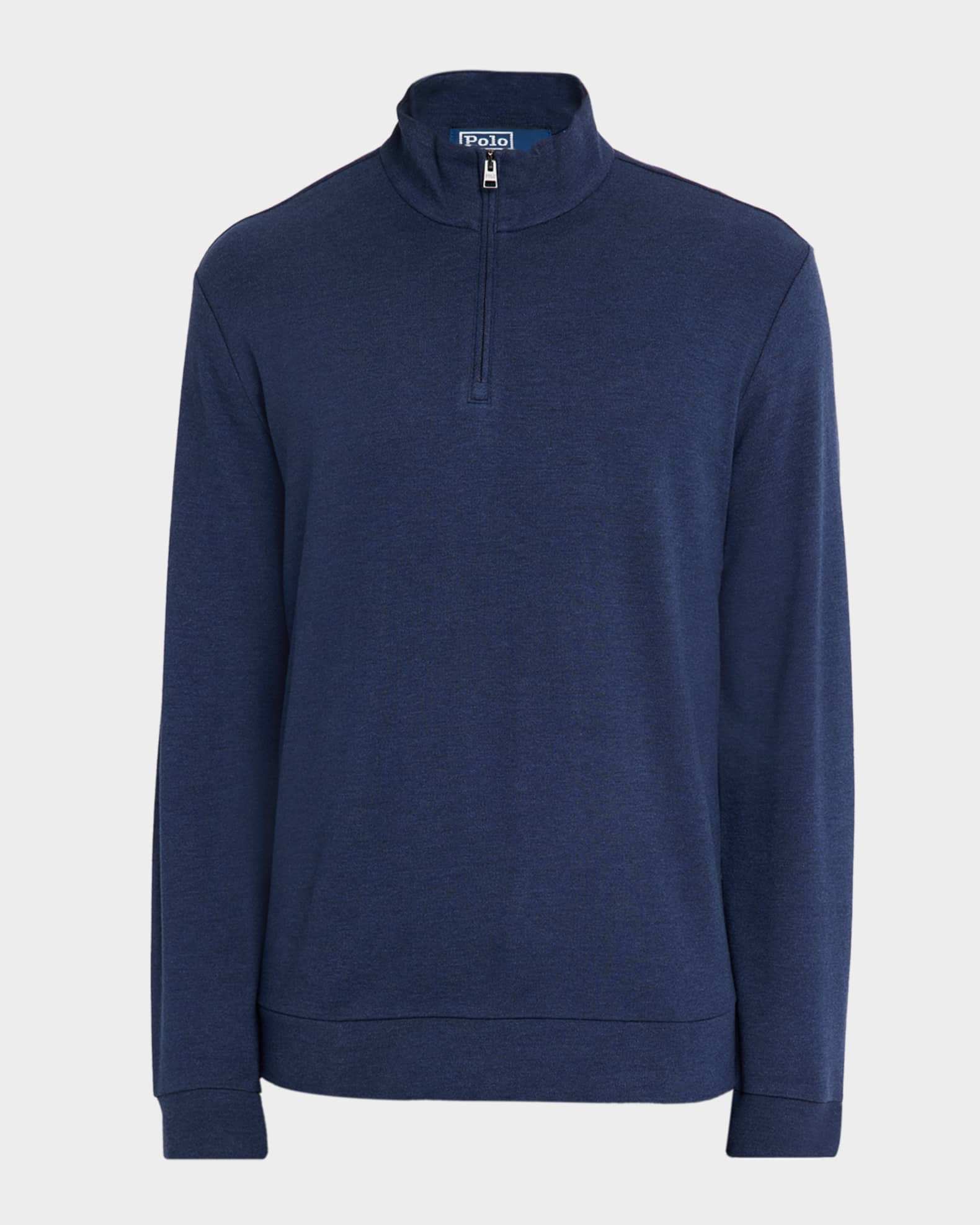 Men's Textured Double-Knit Quarter-Zip Sweater | Neiman Marcus